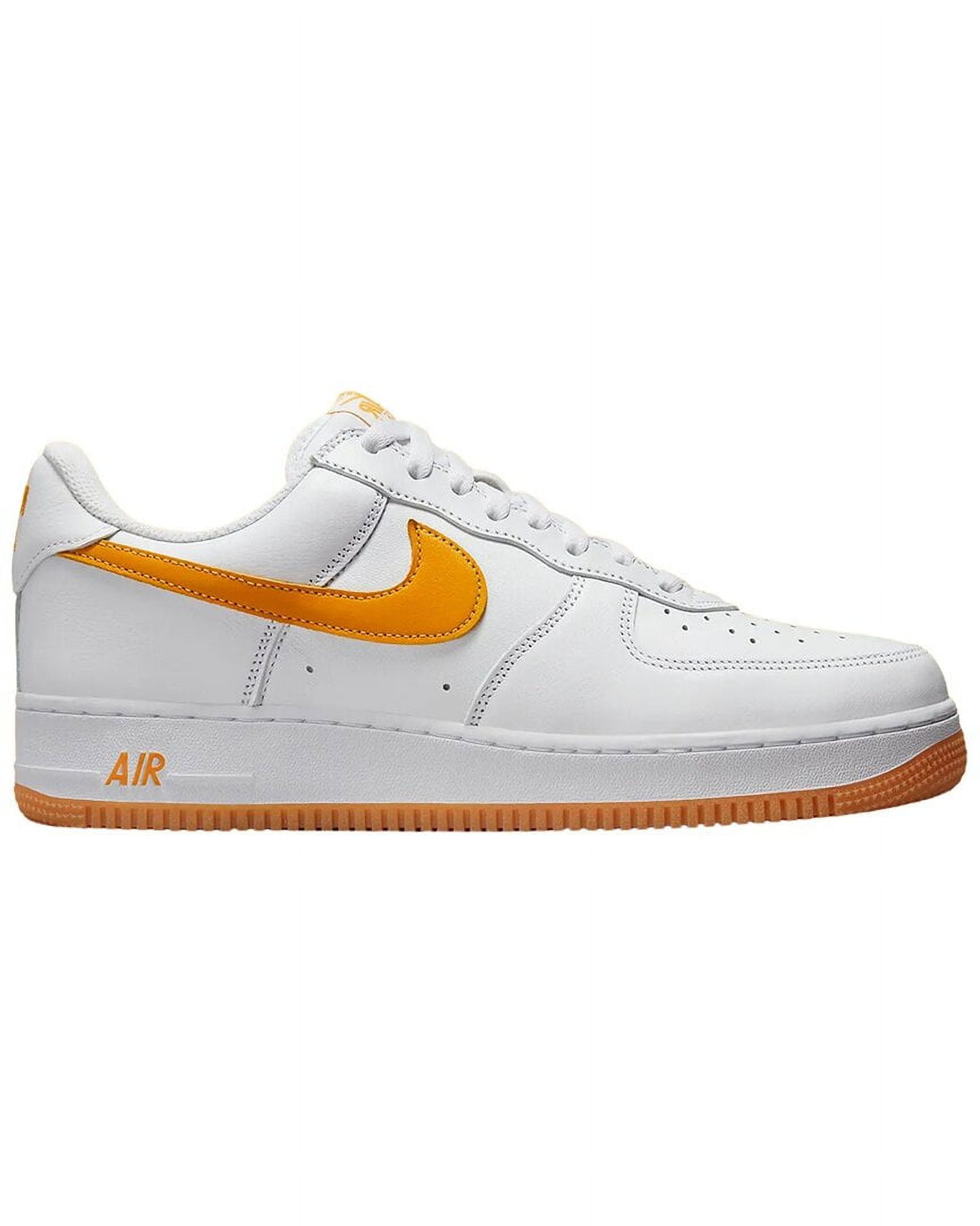 Men's Nike Air Force 1 Low Retro QS White/University Gold (FD7039 100 ...