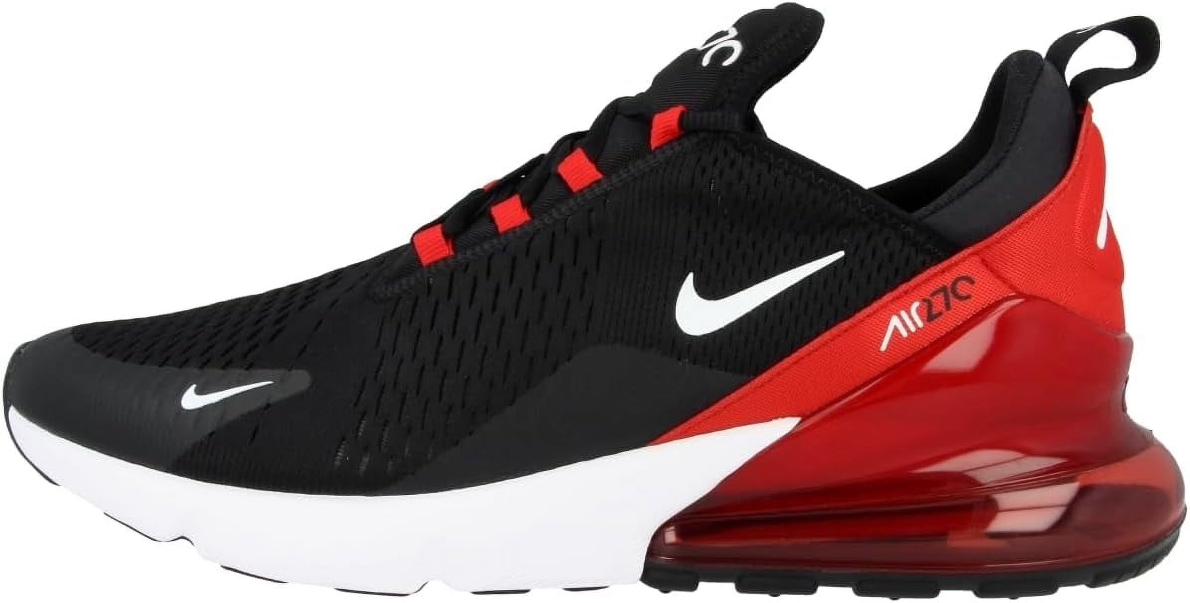 Men's Nike Air Max 270 Black/White-University Red (AH8050 022) - 10.5 ...