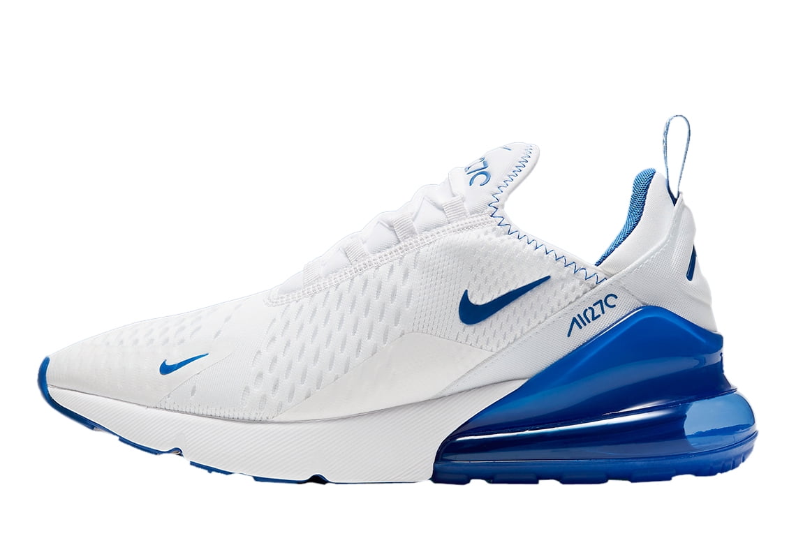 Men's Nike Air Max 270 "Kentucky" Wht/Racer Blue-Game Royal (DH0268 100 ...