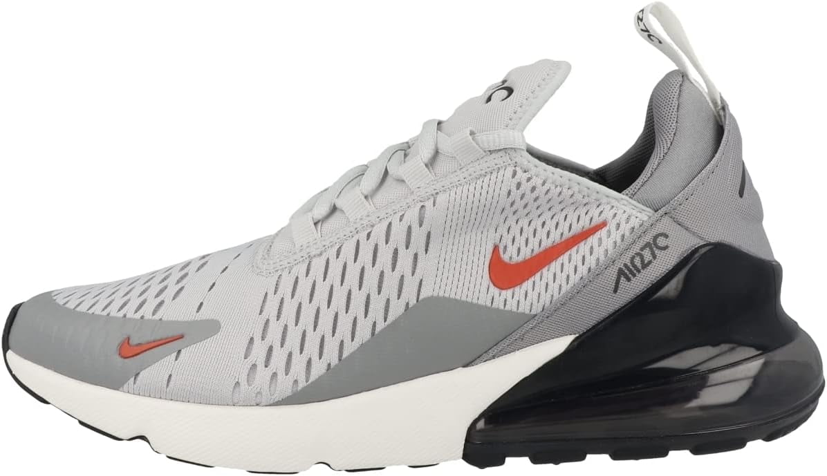 Men's Nike Air Max 270 SC Grey Fog/Team Orange-Sail (DR8616 001) - 11 ...