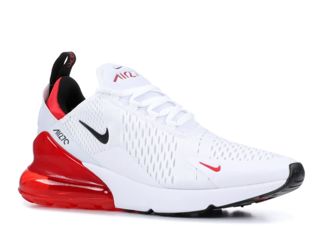 Men's Nike Air Max 270 White/Black-University Red (BV2523 100) - 13 ...