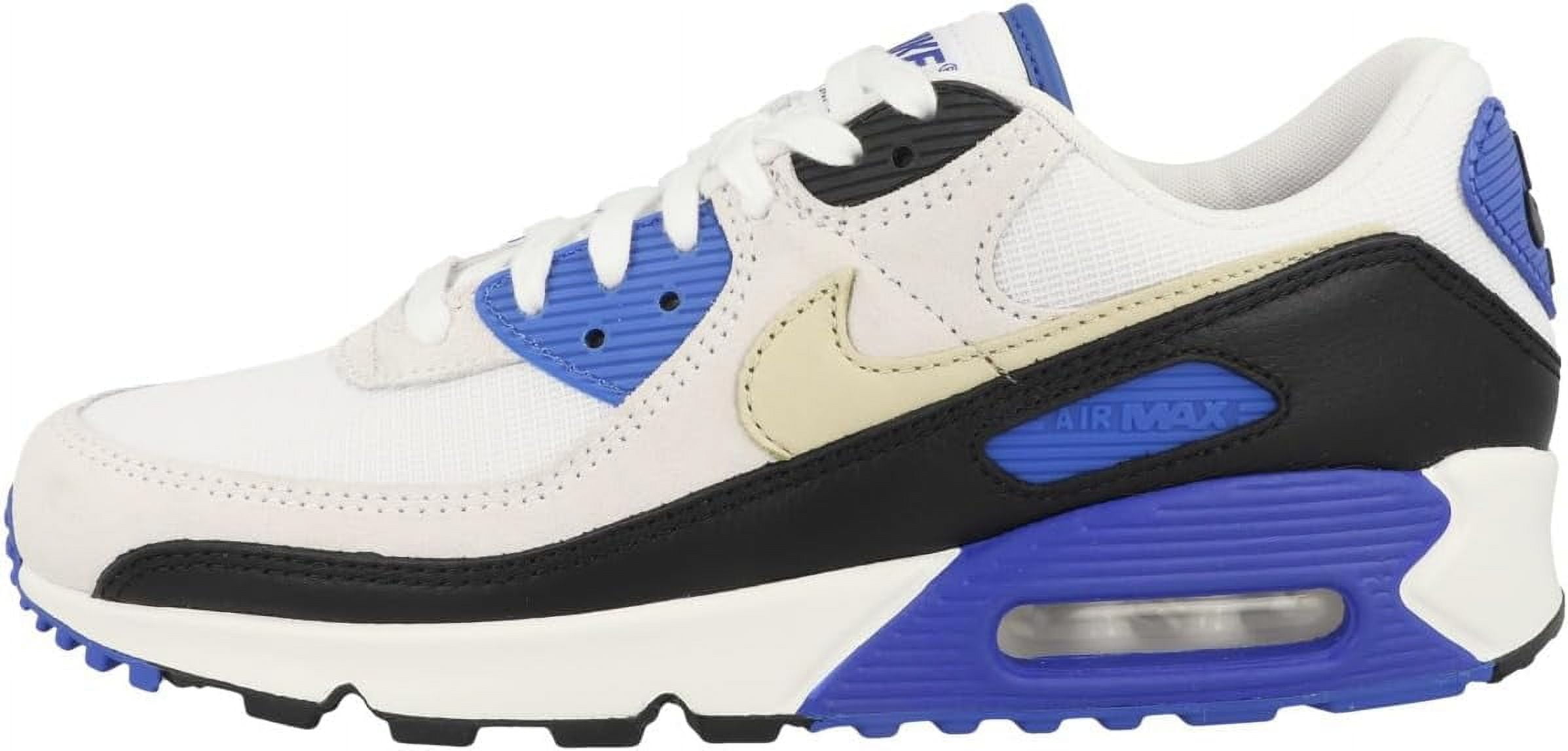 Men's Nike Air Max 90 PRM White/Khaki-Racer Blue-Black (HF3449 100 ...