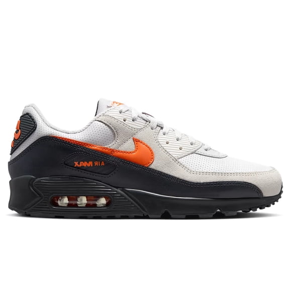 Men's Nike Air Max 90 Vast Grey/Safety Orange (IF0670 003) - 11.5 ...
