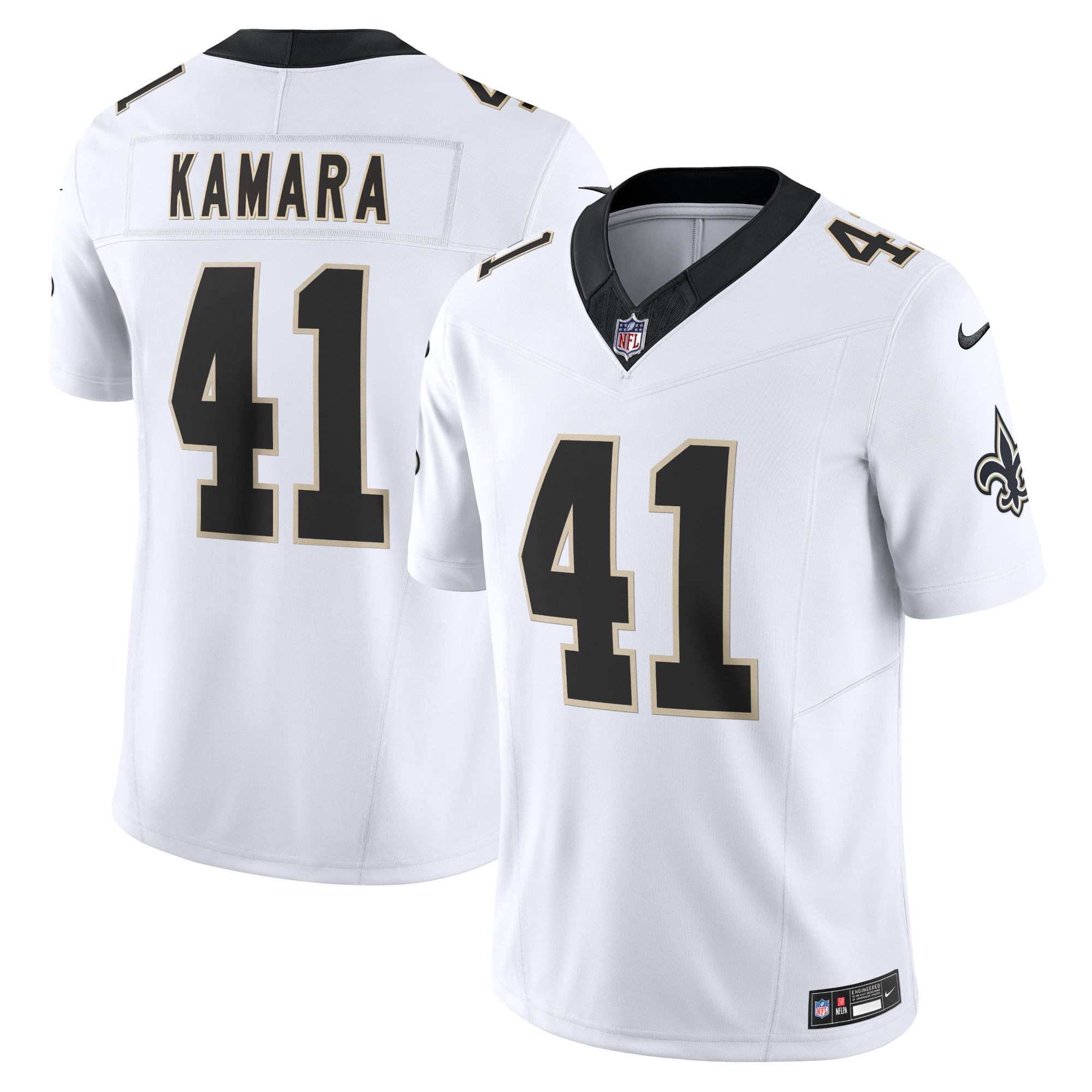 Men's Nike Alvin Kamara White New Orleans Saints Vapor F.U.S.E. Limited Jersey - Walmart.com