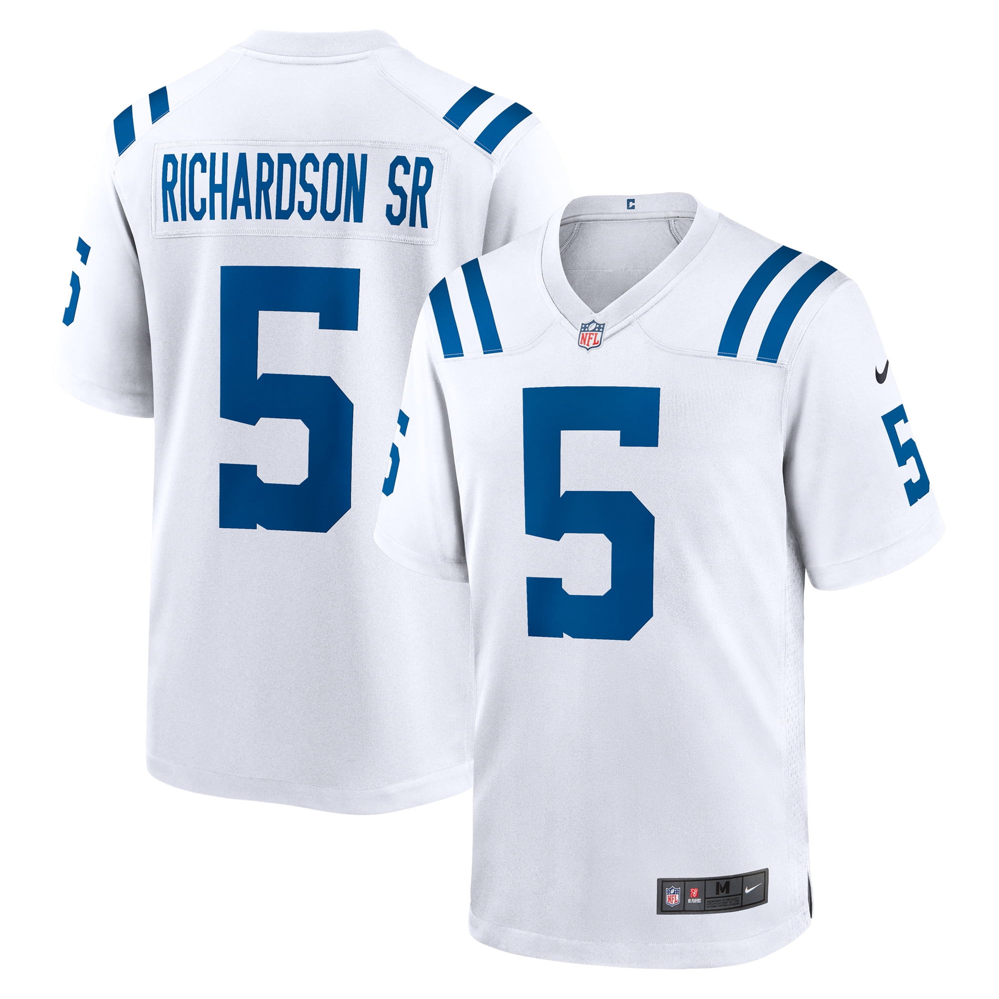 Men's Nike Anthony Richardson Sr. White Indianapolis Colts Game Jersey ...