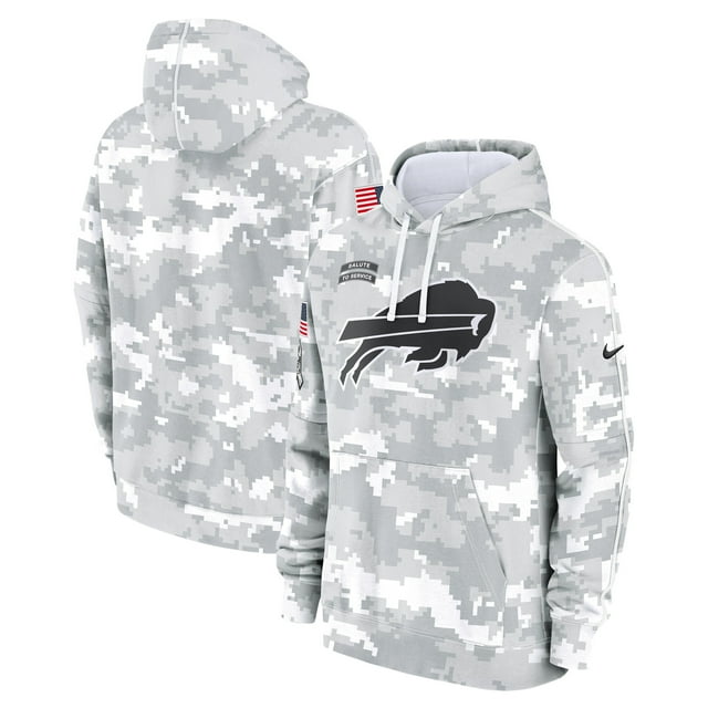 Men's Nike Arctic Camo Buffalo Bills 2024 Salute to Service Club Fleece ...