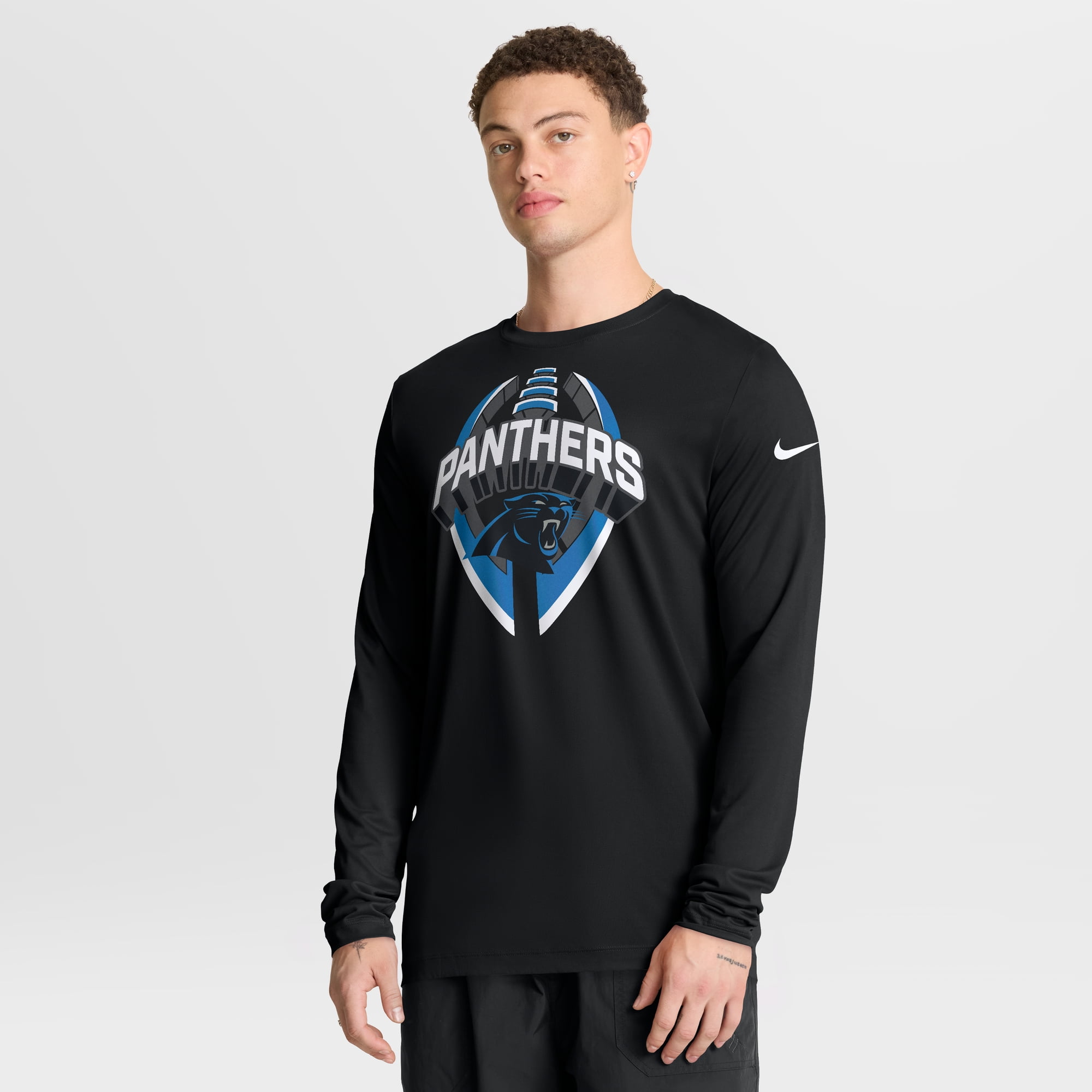 Men's Nike Black Carolina Panthers Primetime Legend Icon Performance ...
