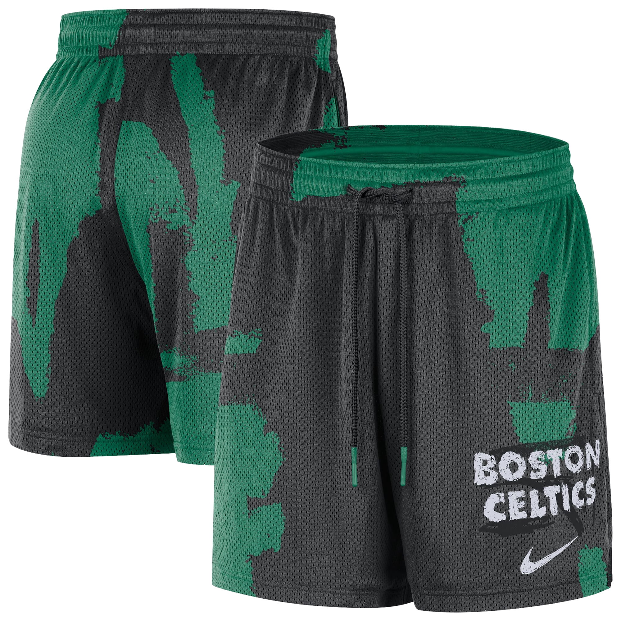 Men's Nike Black/Kelly Green Boston Celtics Courtside Club Dri-FIT ...