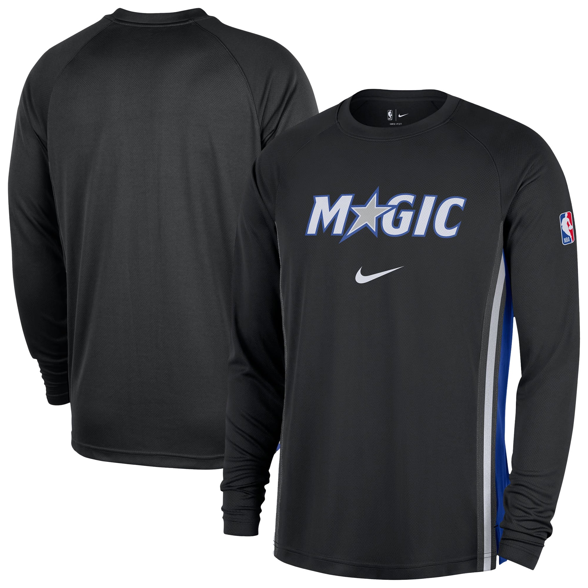 Men's Nike Black Orlando Magic 2025/26 Authentic Pre-Game Legend Dri ...