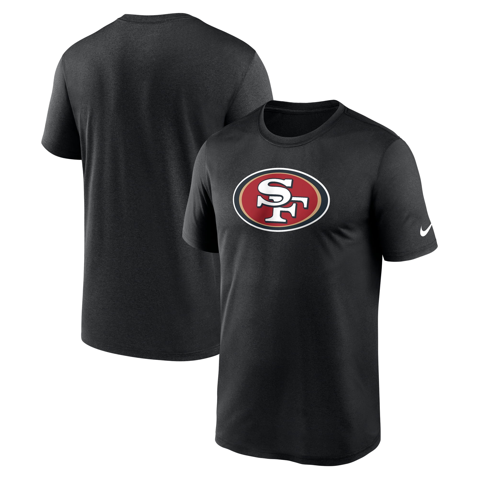 Men's Nike Black San Francisco 49ers Primetime Legend Logo Performance ...
