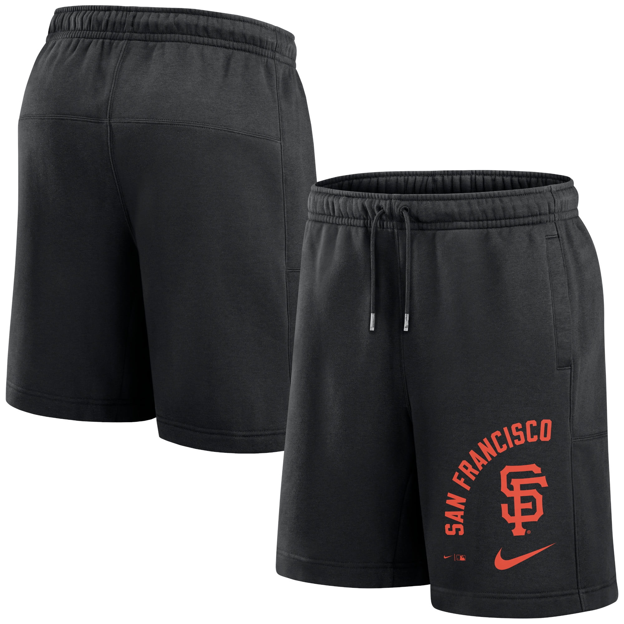Men's Nike Black San Francisco Giants Arched Kicker Shorts - Walmart.com