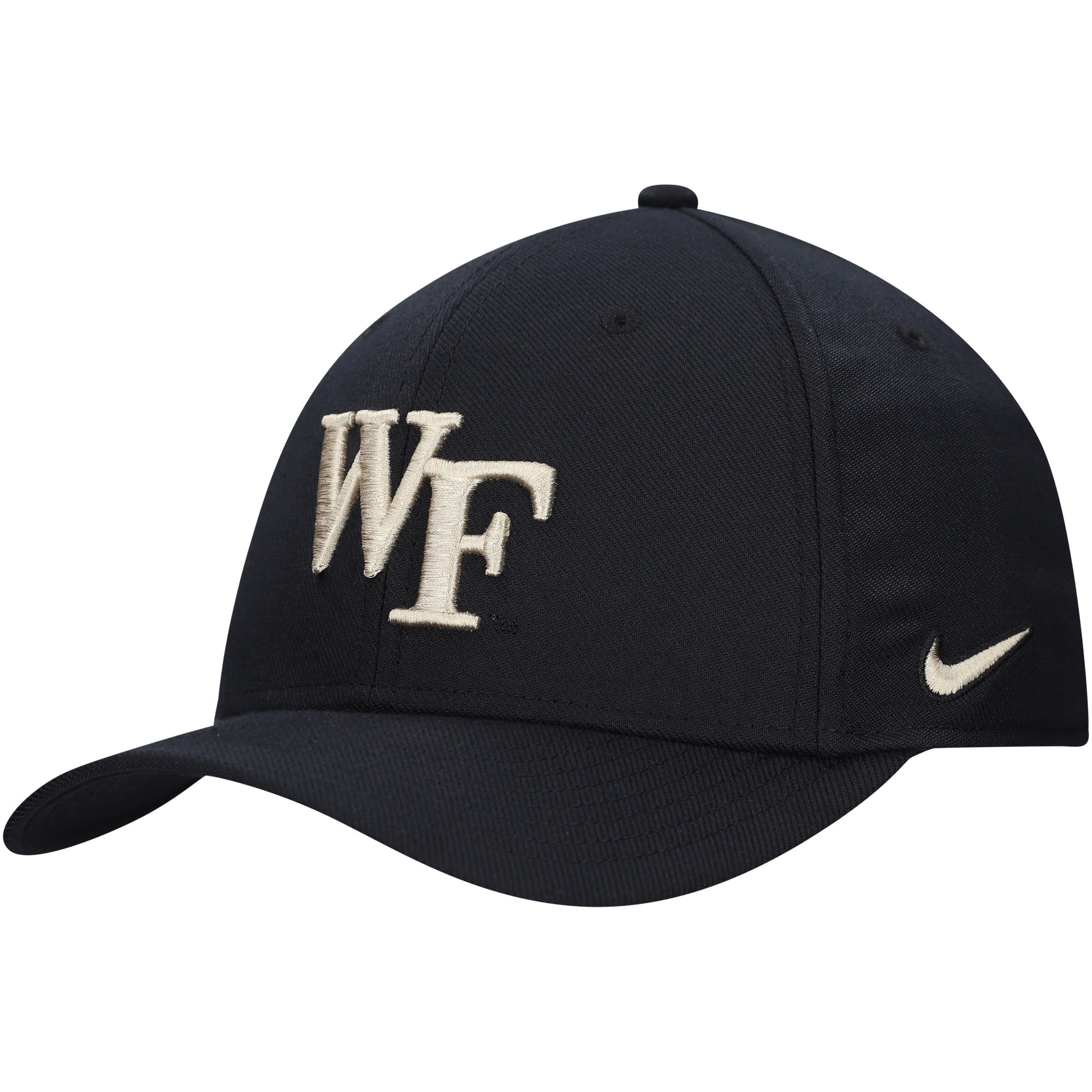 Men's Nike Black Wake Forest Demon Deacons 2024 Sideline Rise Swoosh ...