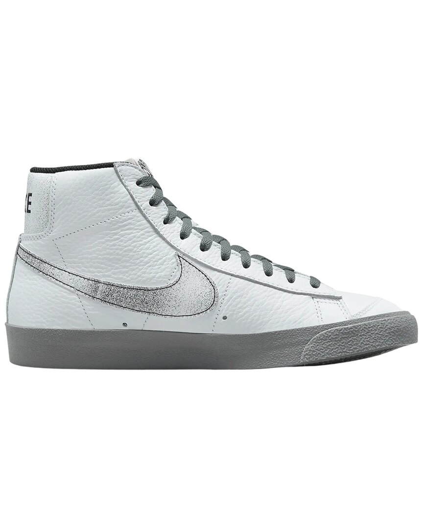 Men's Nike Blazer Mid '77 EMB White/Smoke Grey-Black-White (DV7194 100 ...