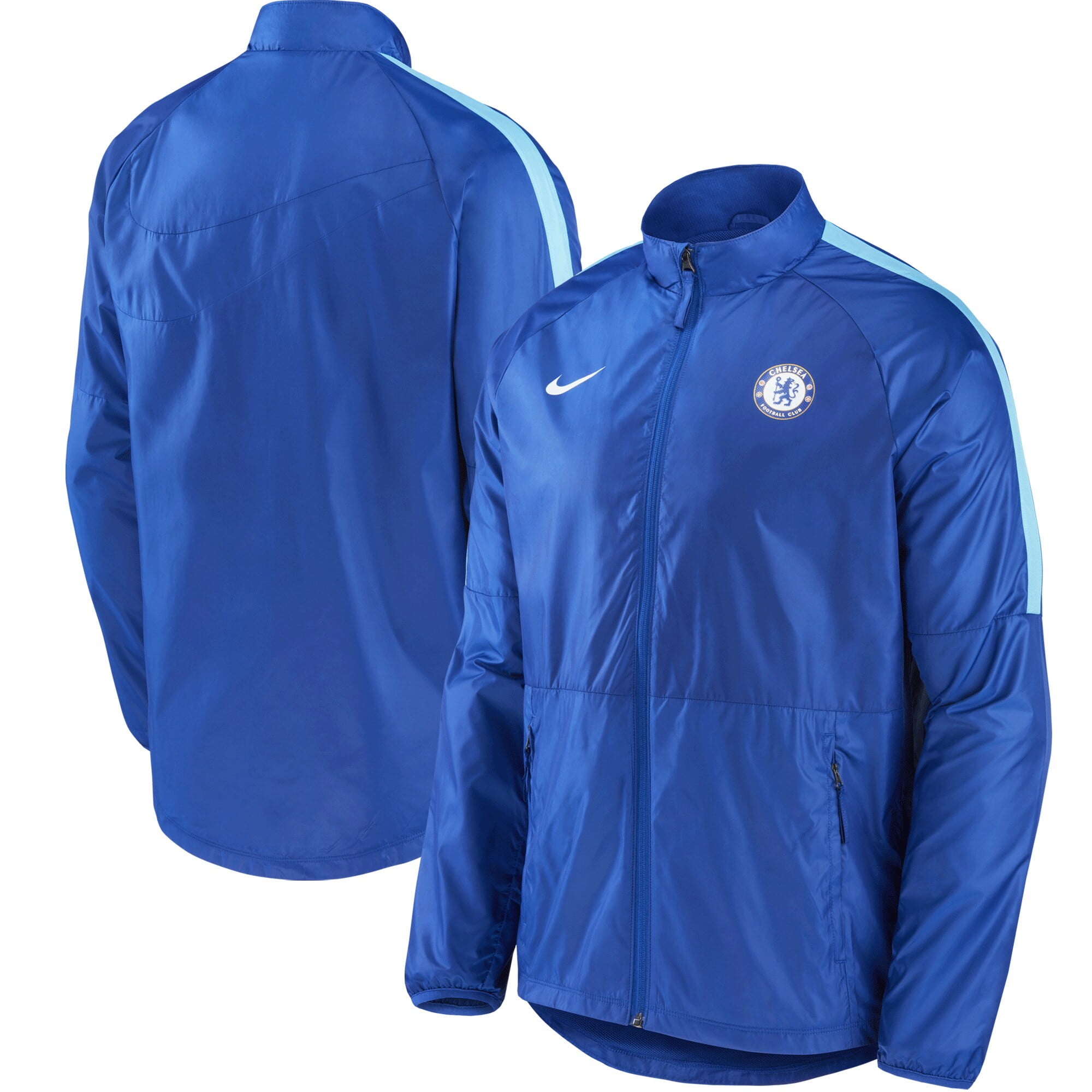 Men's Nike Blue Chelsea Academy AWF Full-Zip Jacket - Walmart.com