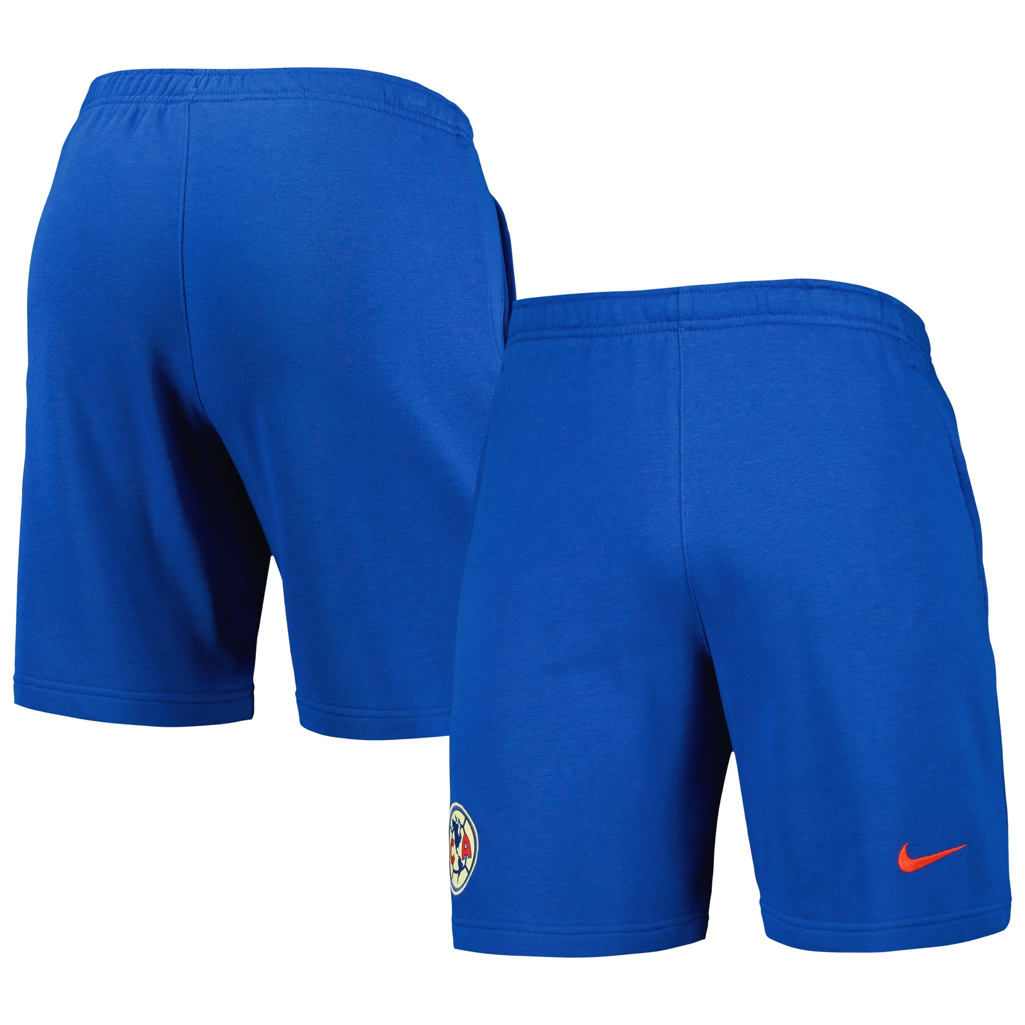 Men's Nike Blue Club America Fleece Shorts - Walmart.com