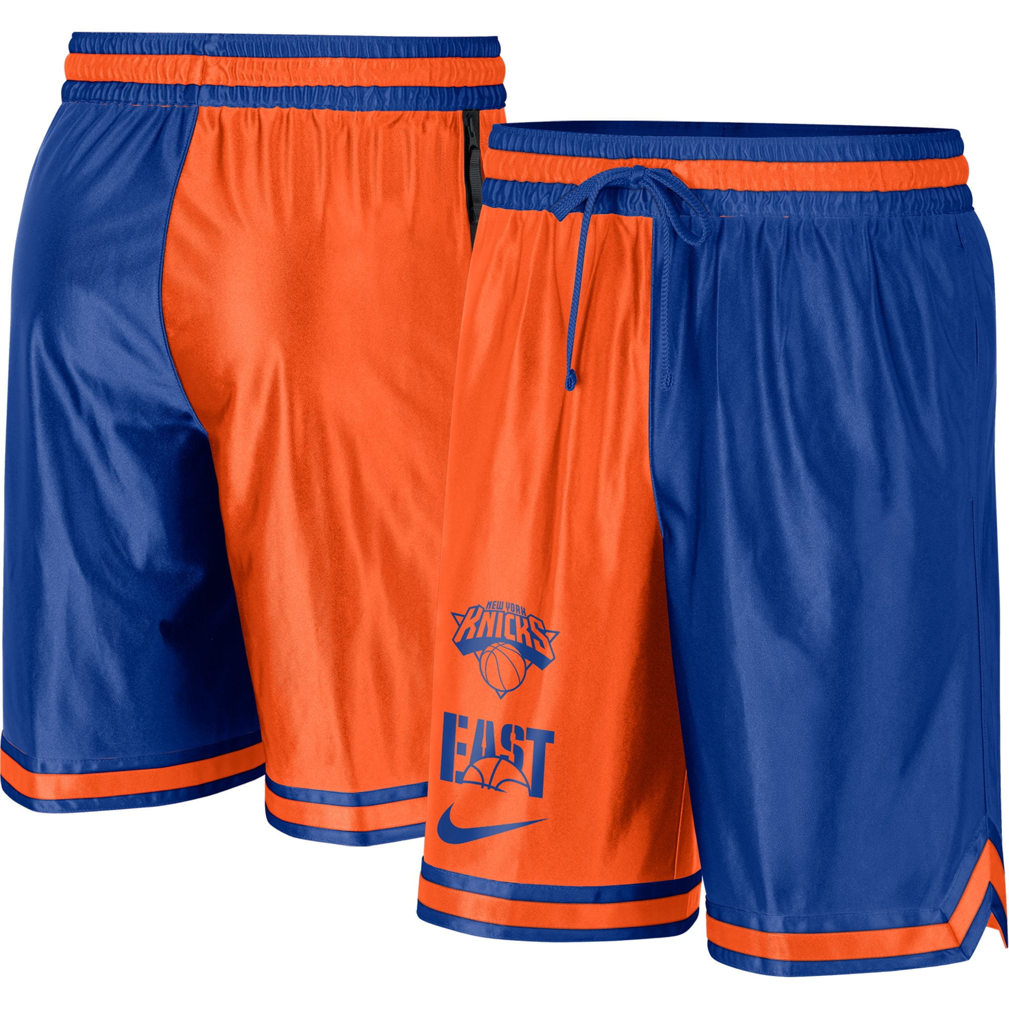 Men's Nike Blue/Orange New York Knicks Courtside Versus Force Split DNA ...