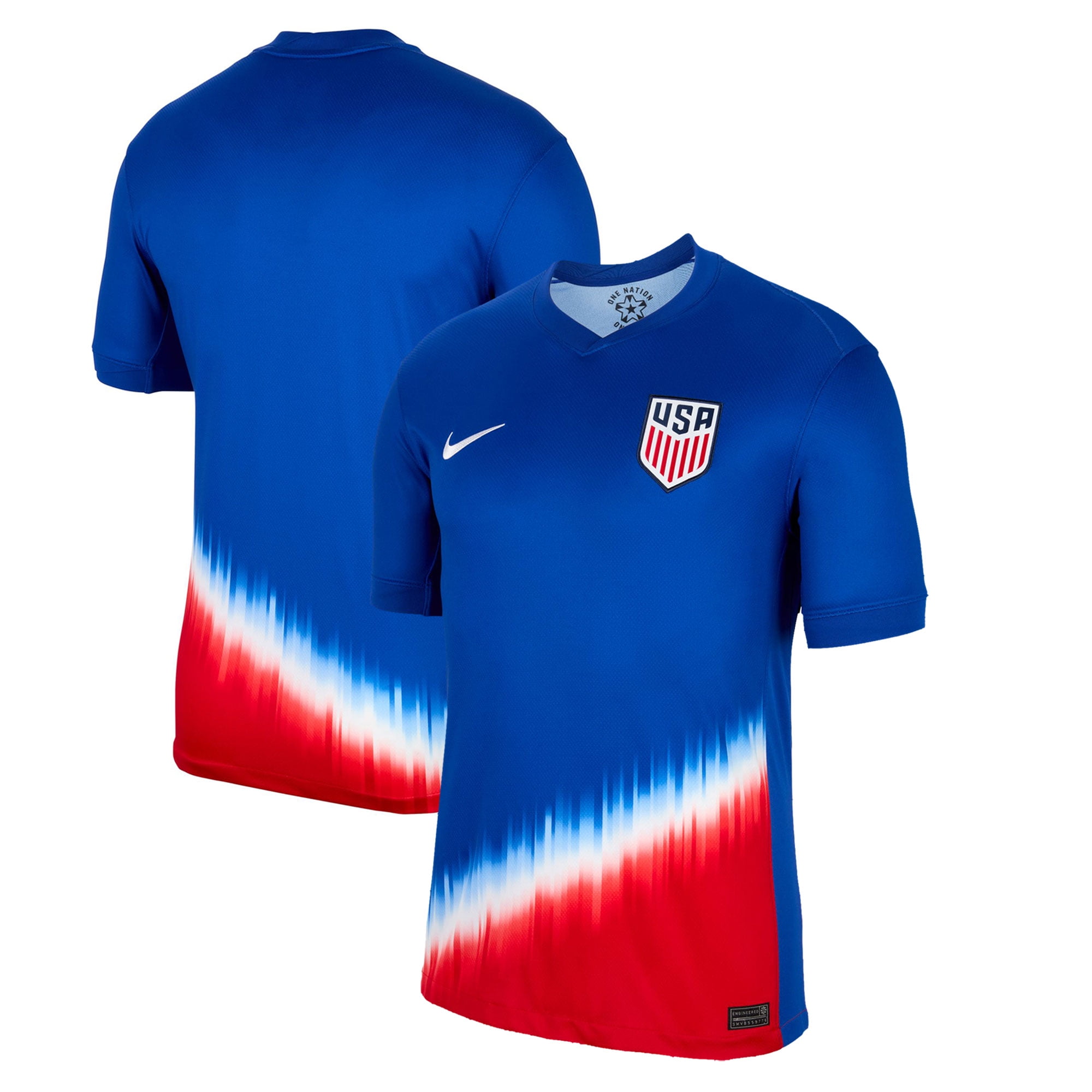 Men's Nike Blue USMNT 2024 Away Replica Jersey - Walmart.com