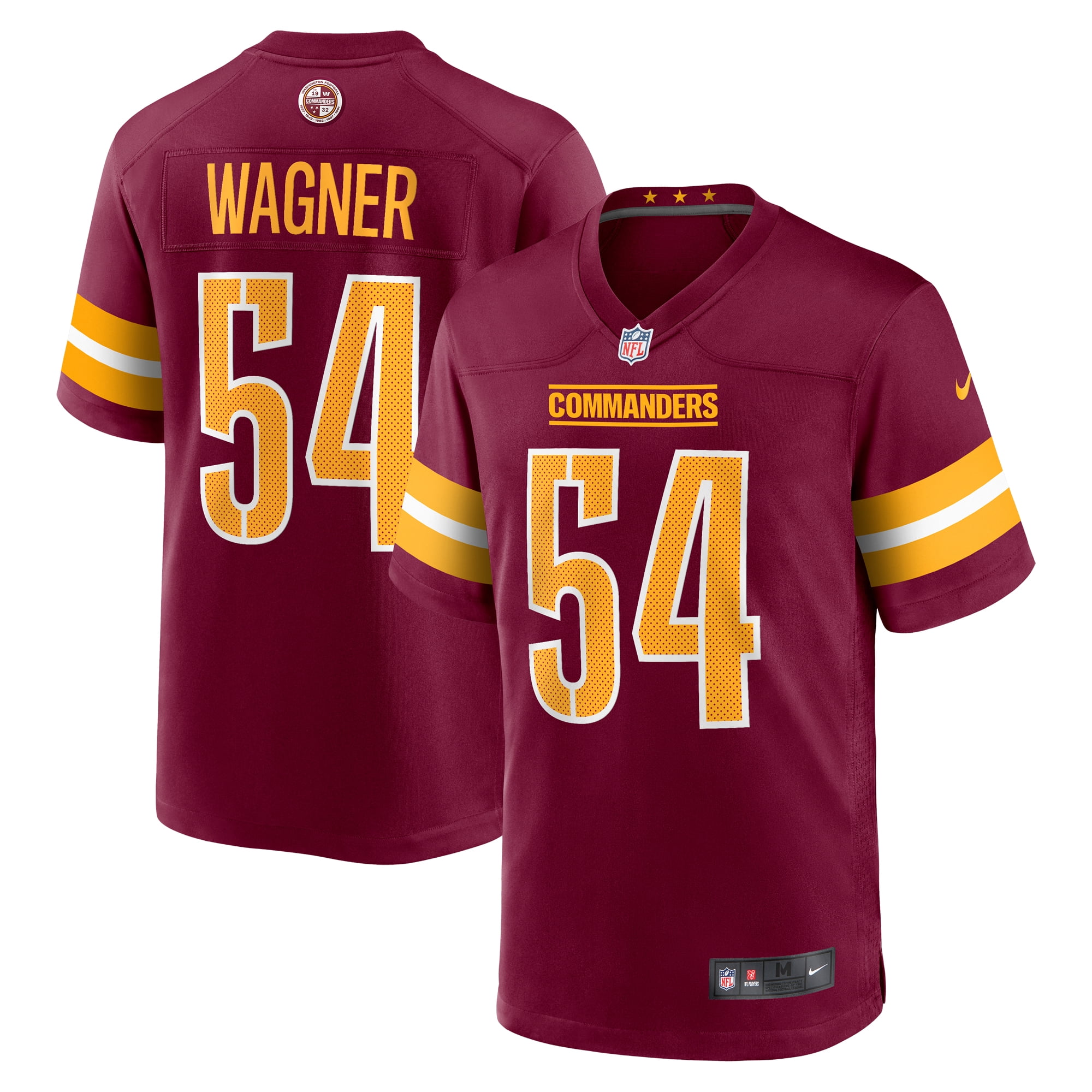 Men's Nike Bobby Wagner Burgundy Washington Commanders Game Player ...