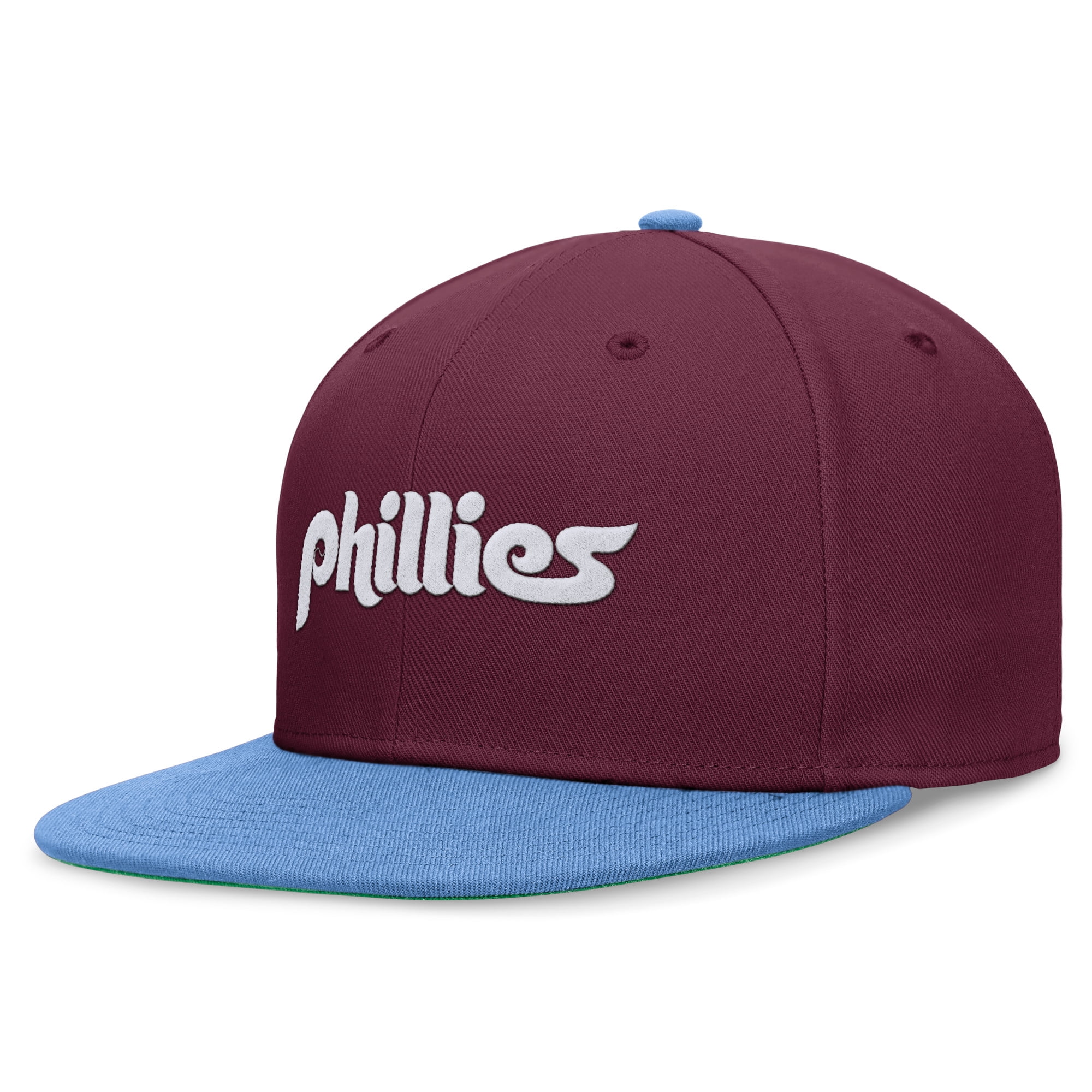 Men's Nike Burgundy/Light Blue Philadelphia Phillies Rewind Cooperstown ...