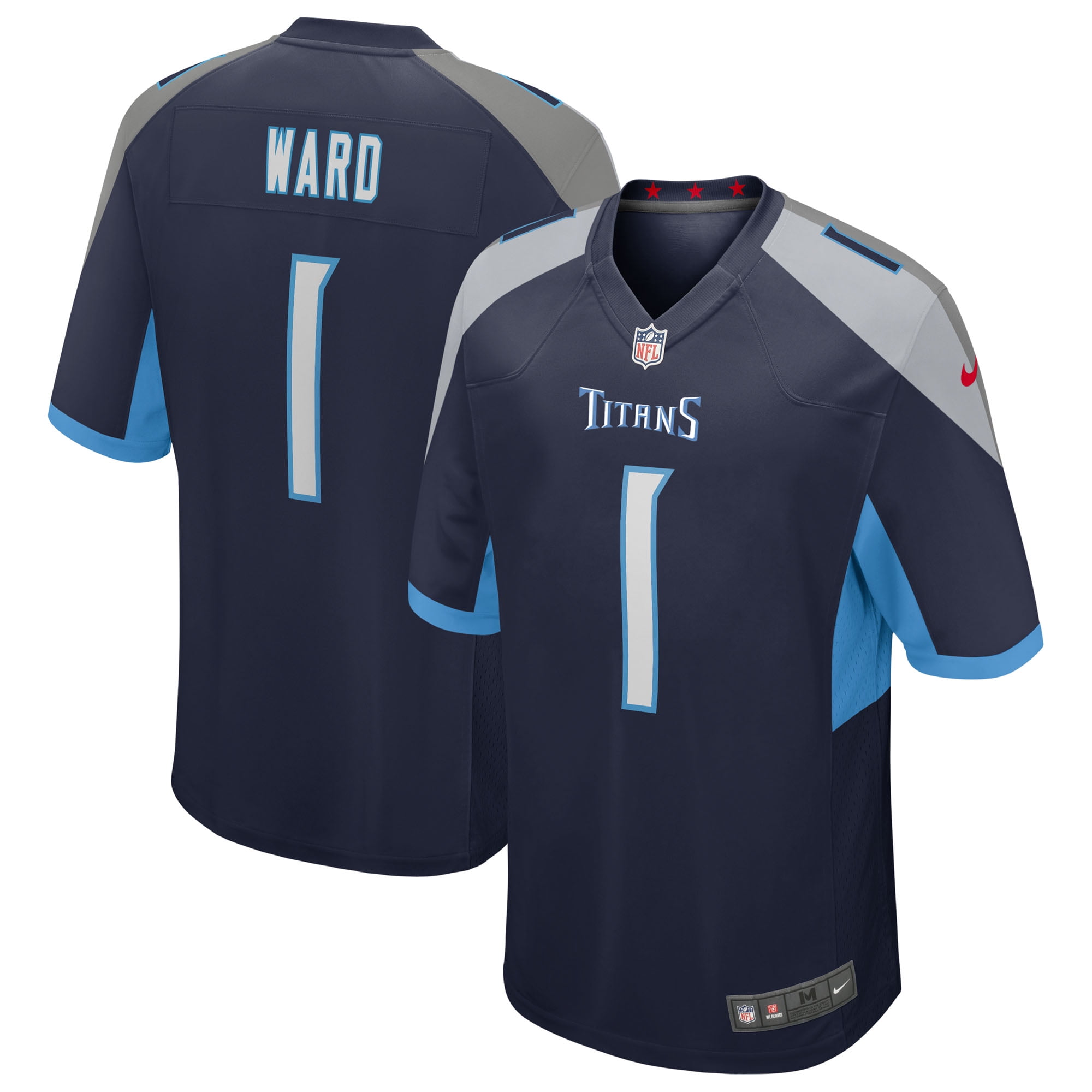 Men's Nike Cameron Ward Navy Tennessee Titans 2025 NFL Draft First ...