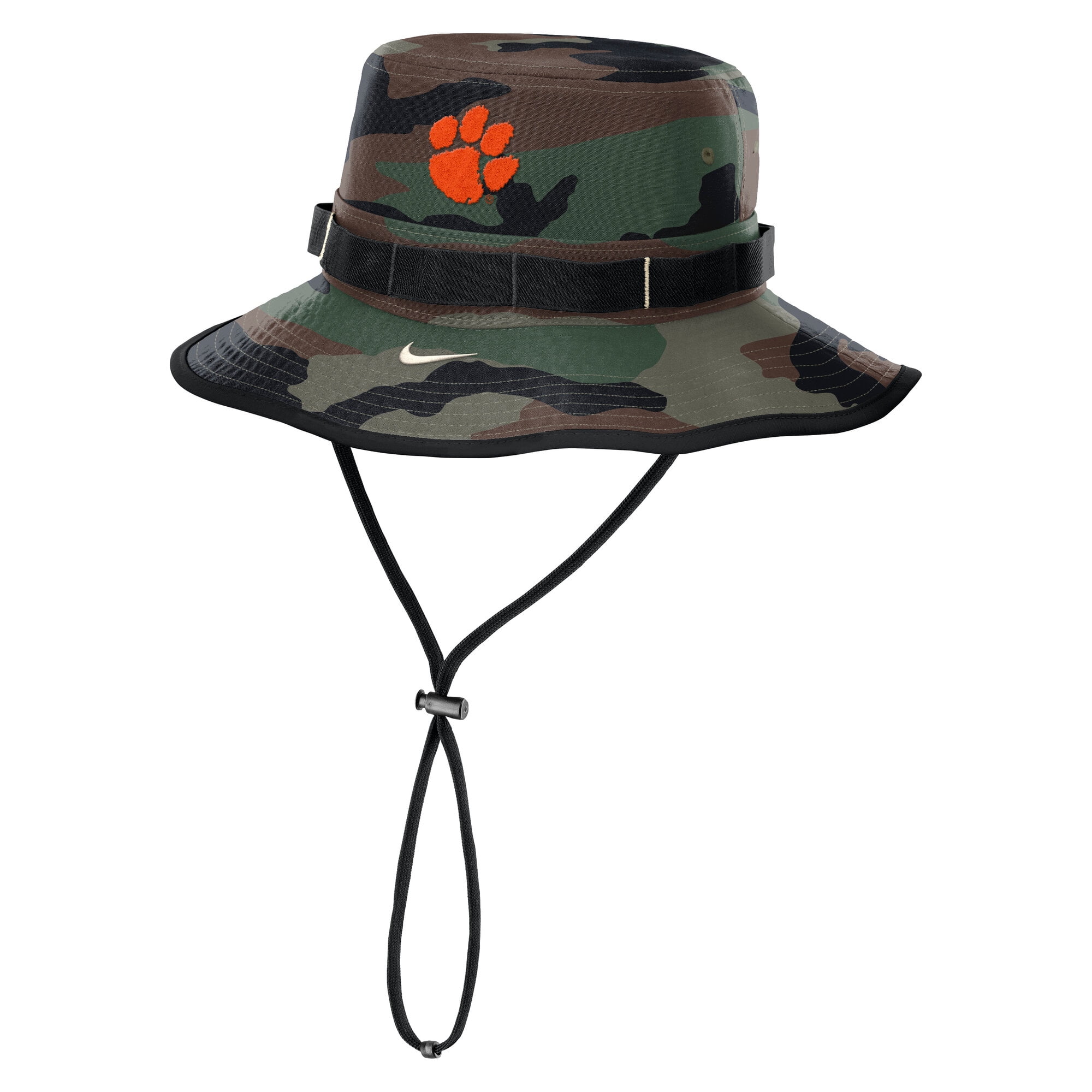 Men's Nike Camo Clemson Tigers 2025 Military Appreciation Boonie Dri ...