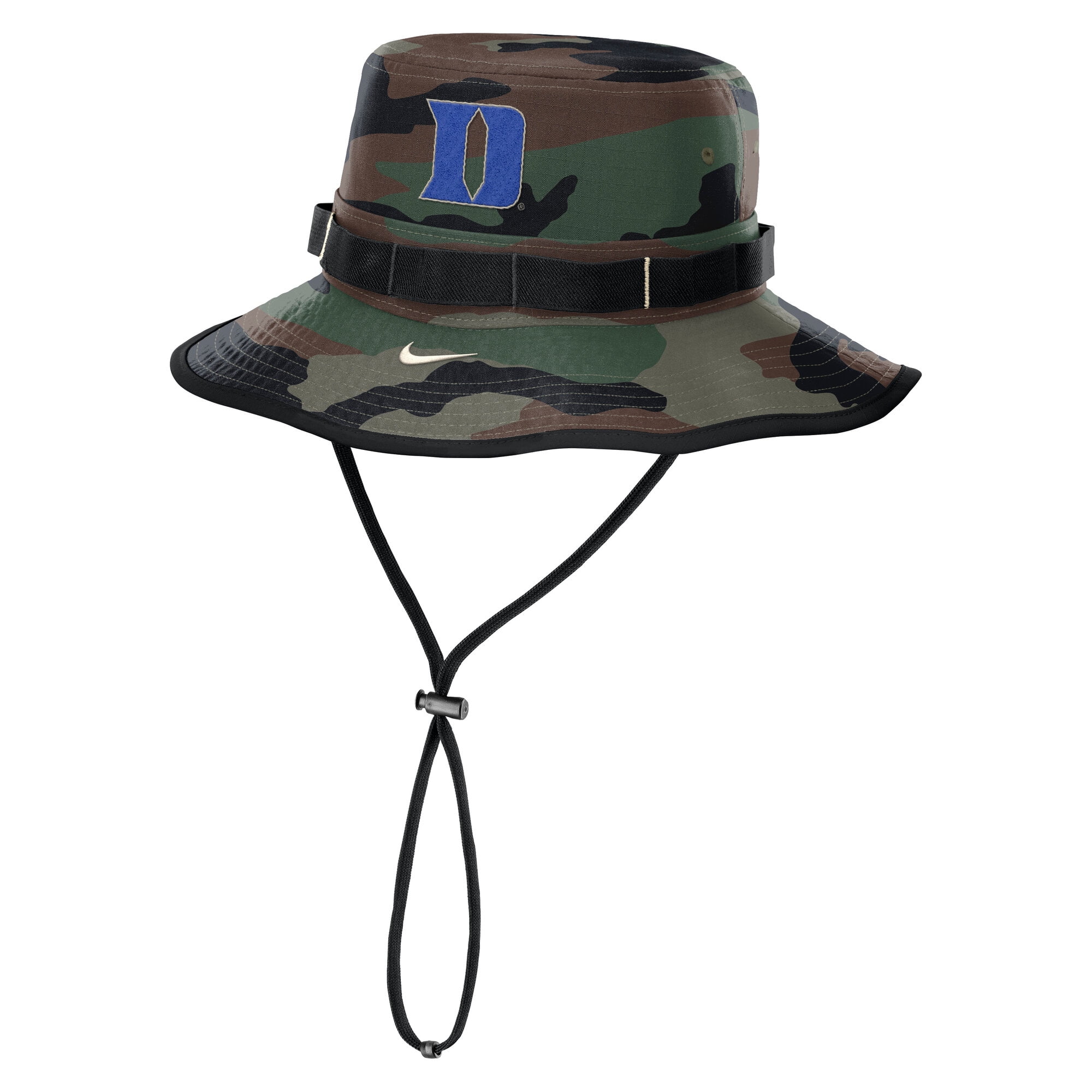 Men's Nike Camo Duke Blue Devils 2025 Military Appreciation Boonie Dri ...