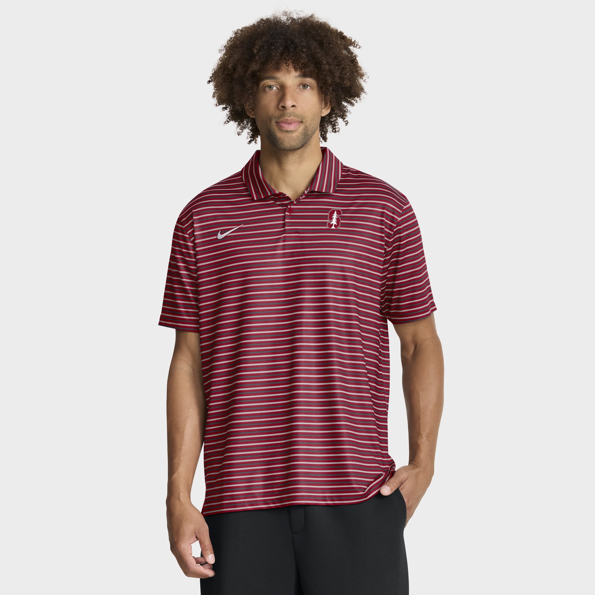 Men's Nike Cardinal Stanford Cardinal 2025 Coaches Premium Tour Stripe ...