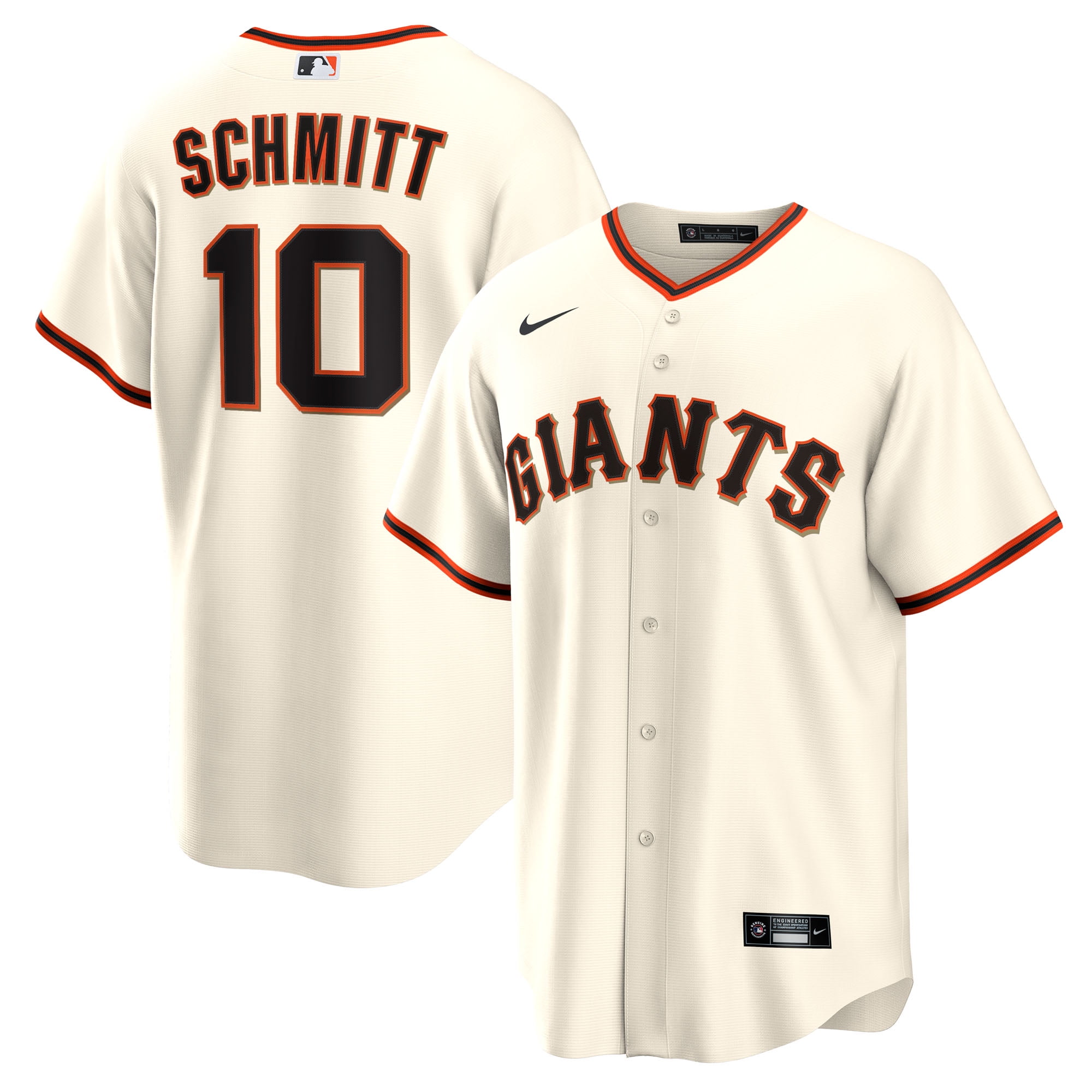 Men's Nike Casey Schmitt Cream San Francisco Giants Home Replica Jersey ...