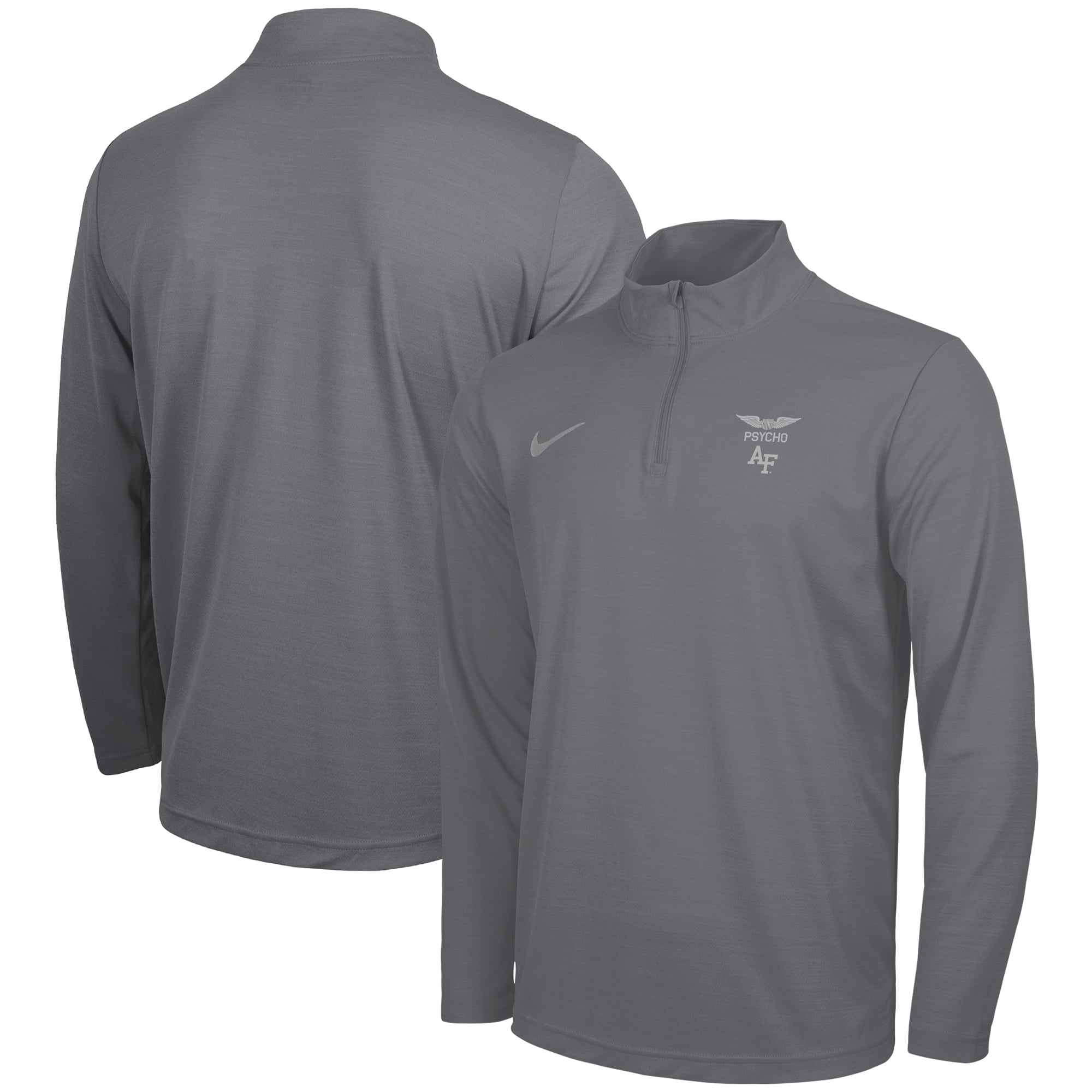 Men's Nike Charcoal Air Force Falcons APLS Fighting Falcon Collection ...