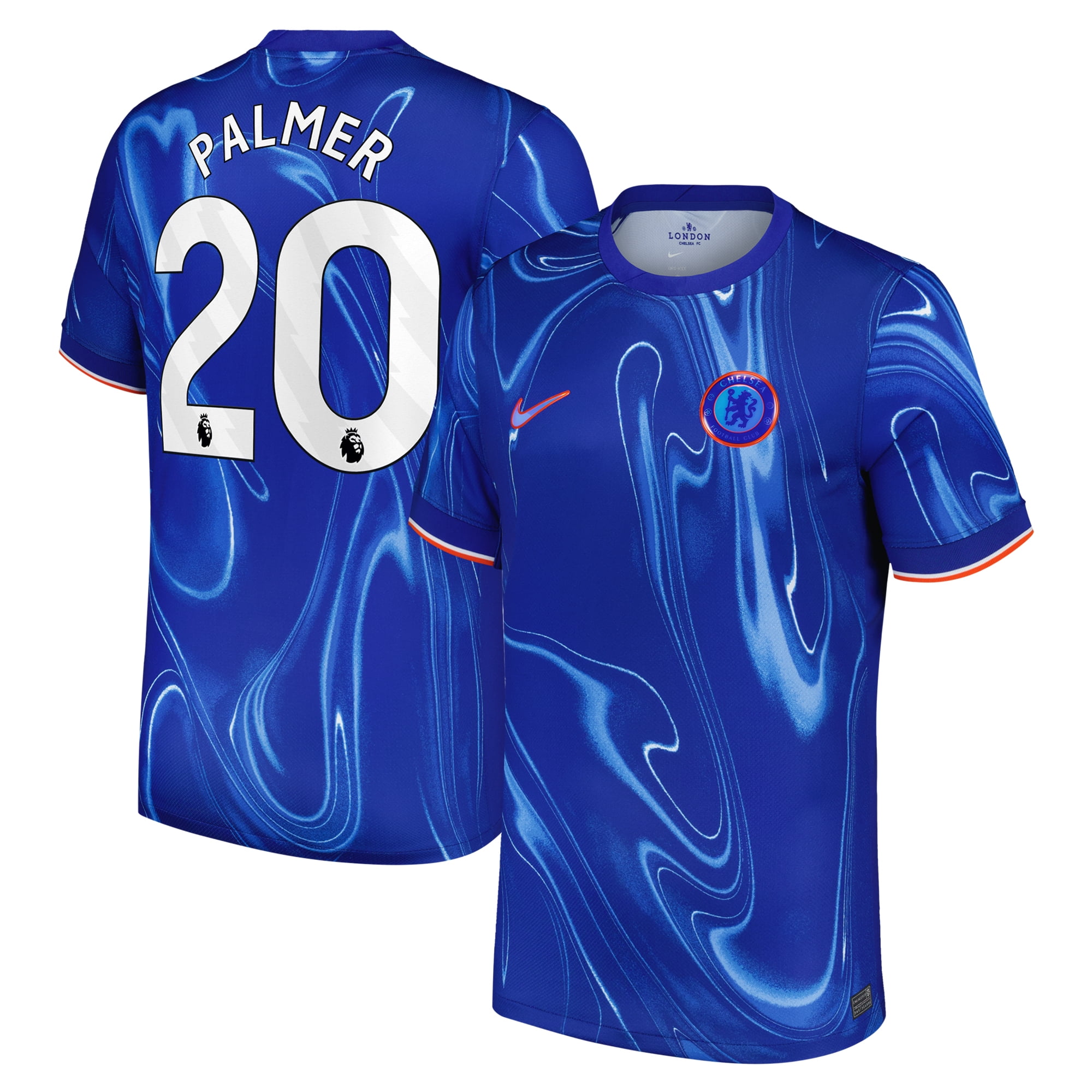 Men's Nike Cole Palmer Blue Chelsea 2024/25 Home Replica Player Jersey ...