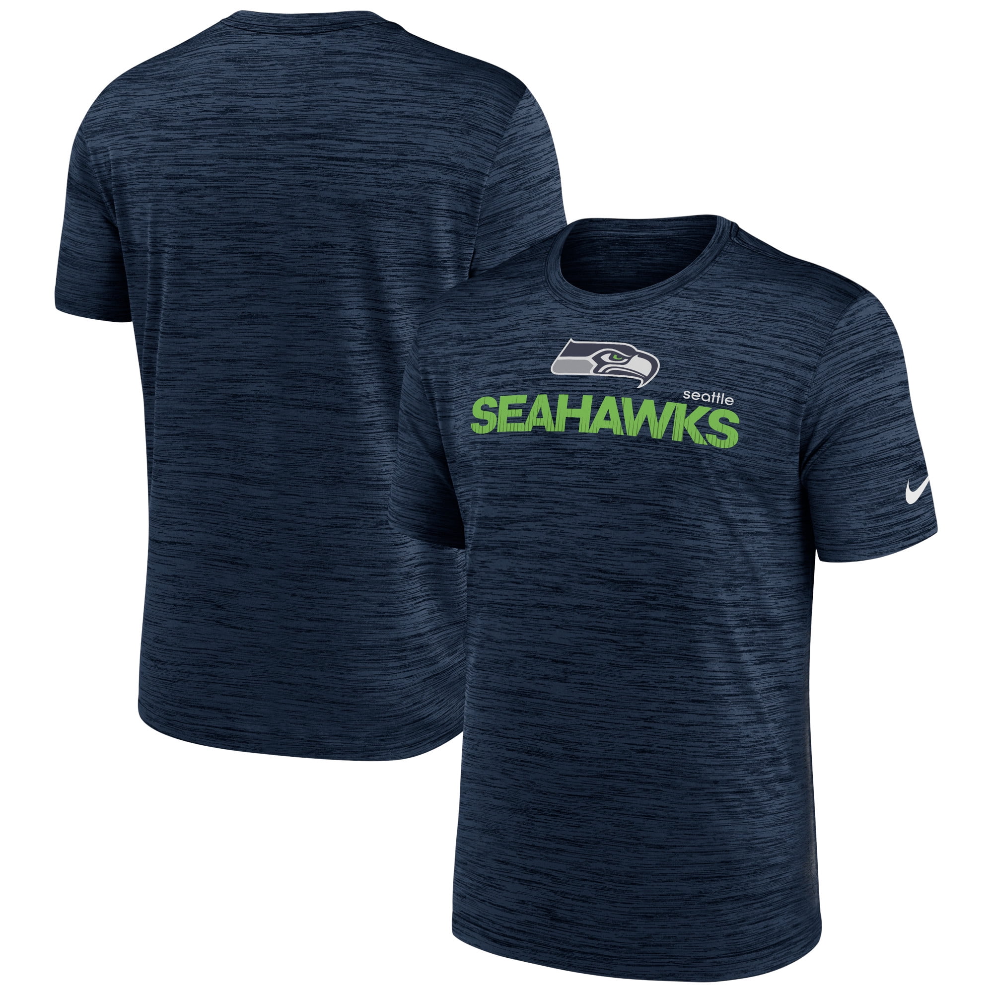 Men's Nike College Navy Seattle Seahawks Blitz Velocity Modern Dri-FIT ...