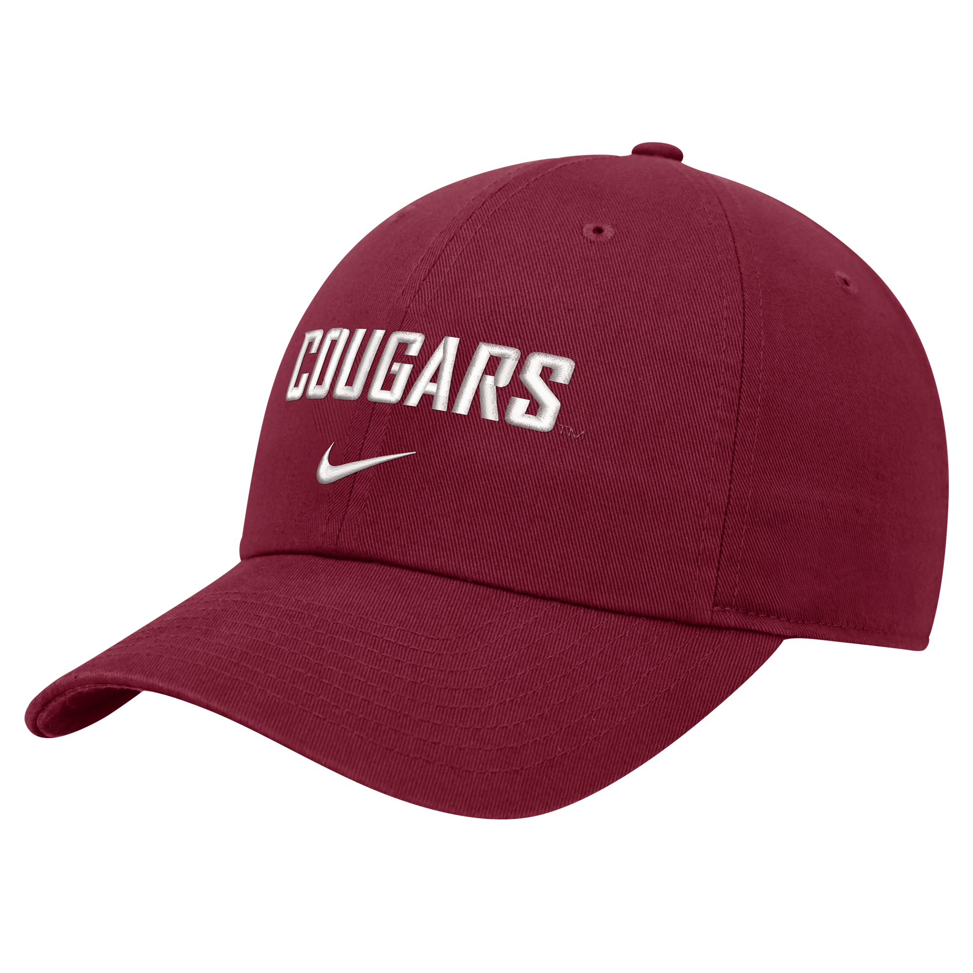 Men's Nike Crimson Washington State Cougars 2024 Sideline Club Adjustable Hat - Walmart.com