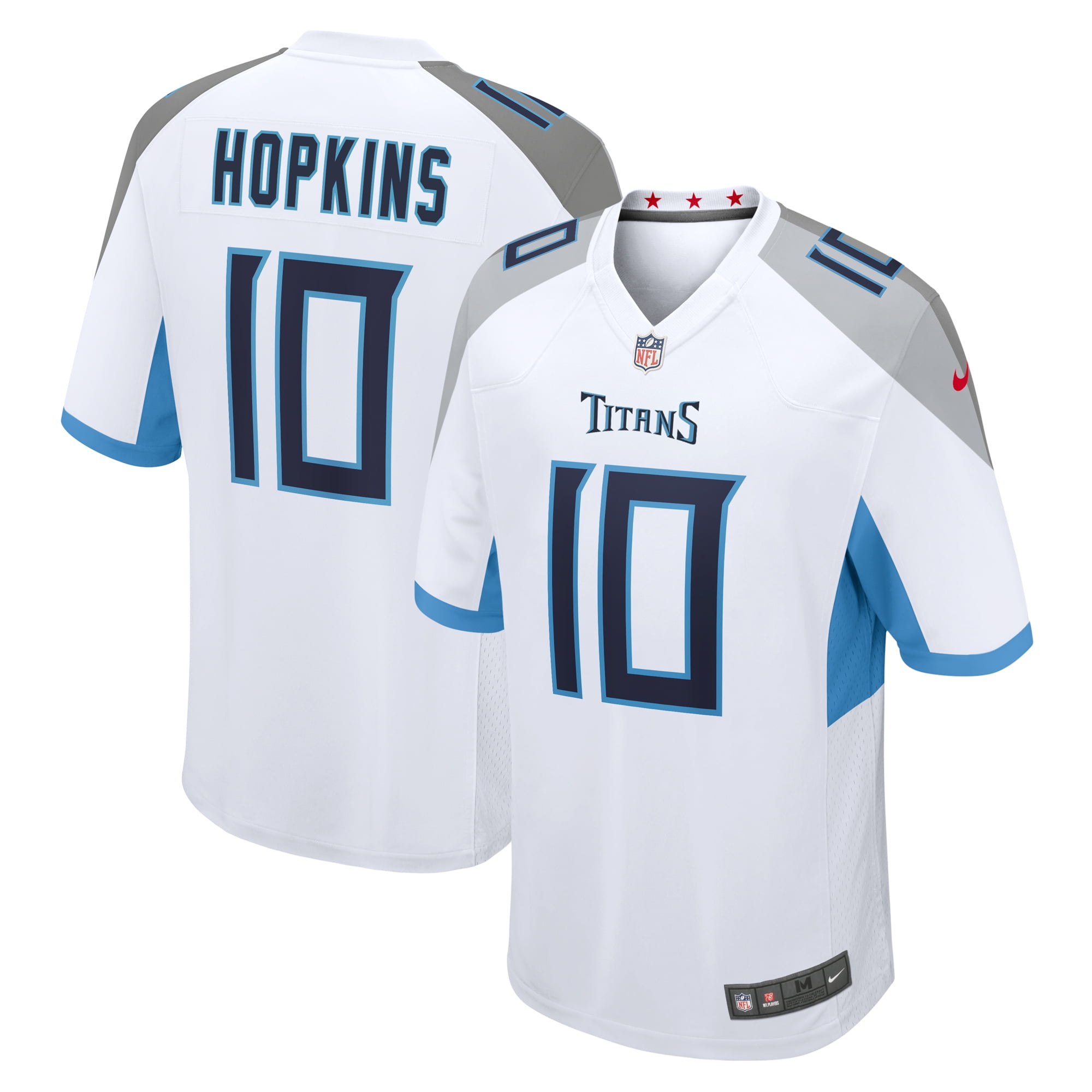 Men's Nike DeAndre Hopkins White Tennessee Titans Game Jersey - Walmart.com