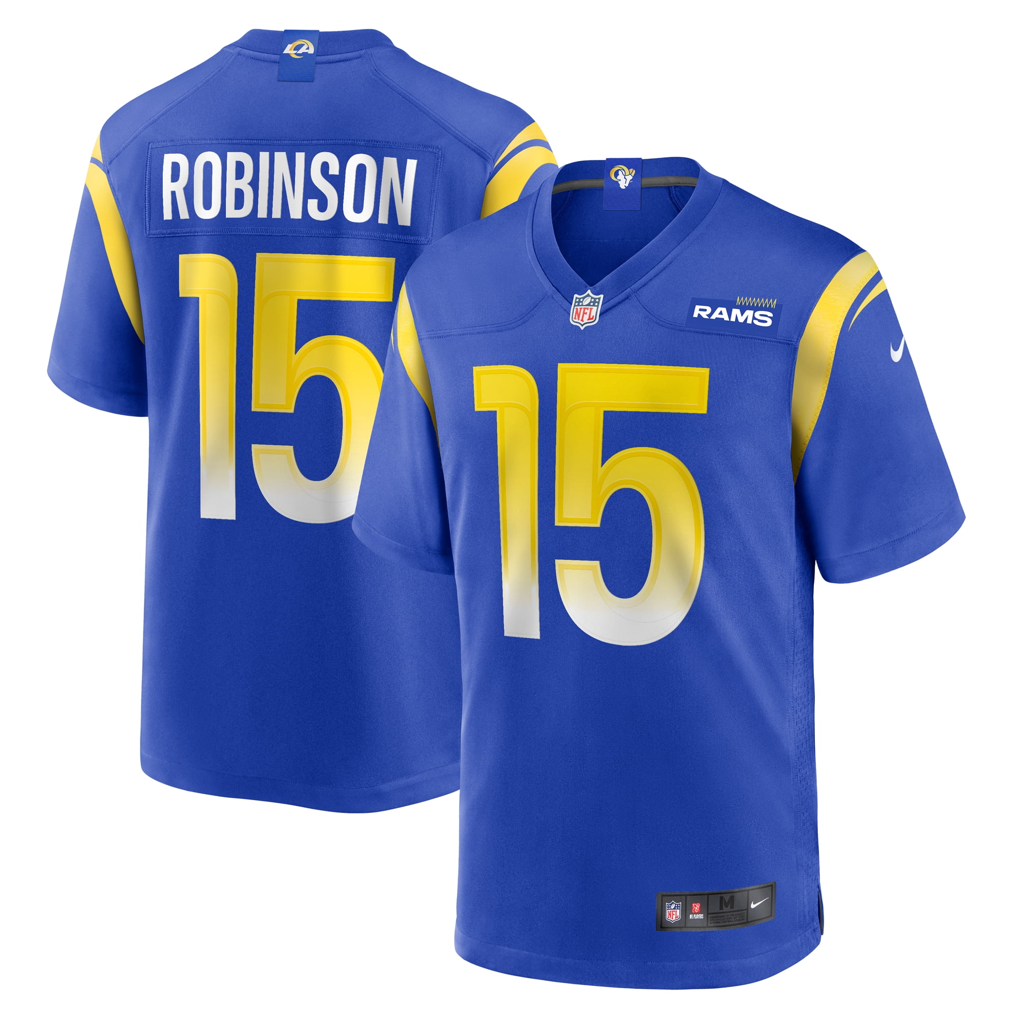 Men's Nike Demarcus Robinson Royal Los Angeles Rams Game Jersey ...