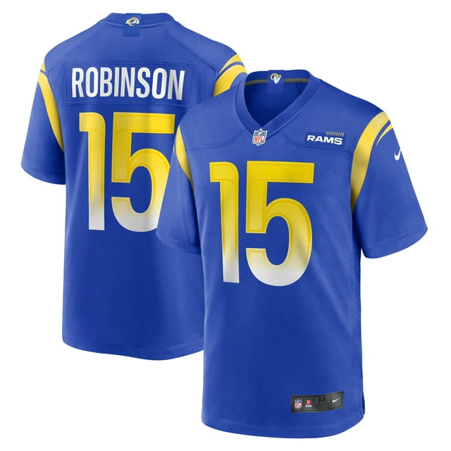 Men's Nike Demarcus Robinson Royal Los Angeles Rams Game Jersey ...
