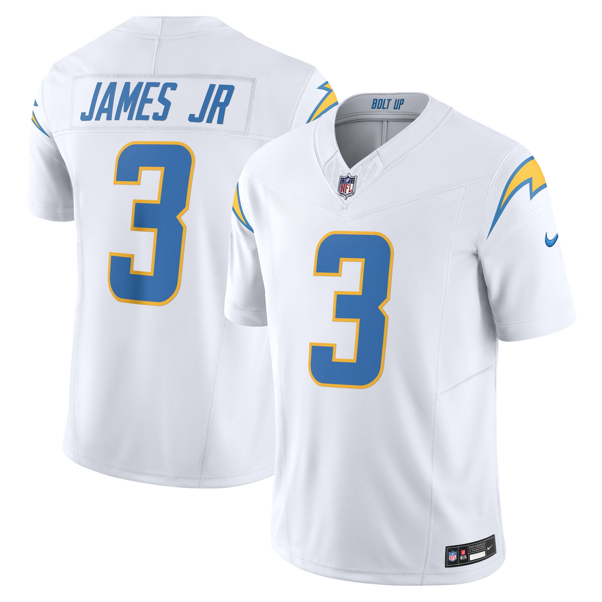 Men's Nike Derwin James Jr. White Los Angeles Chargers Vapor F.U.S.E. Limited Jersey - Walmart.com