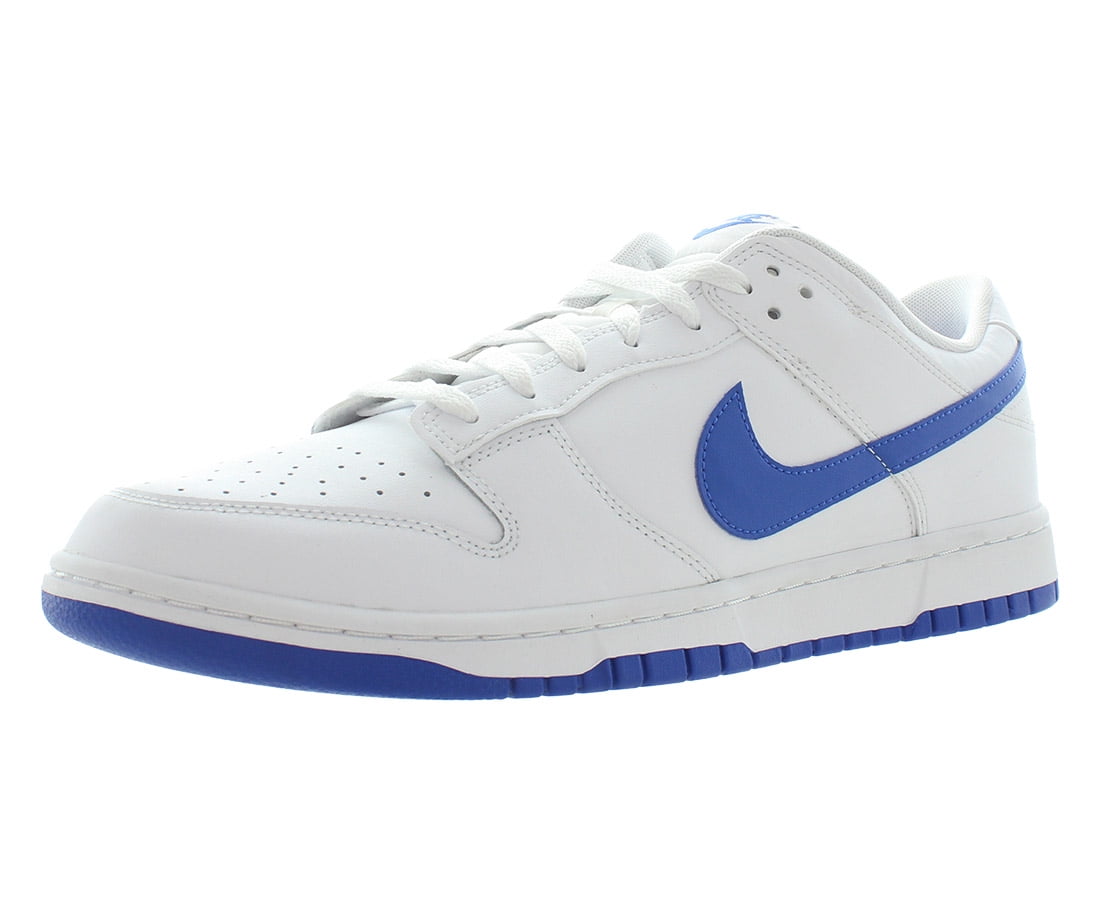 Men's Nike Dunk Low Retro White/Hyper Royal (DV0831 104) - 13 - Walmart.com