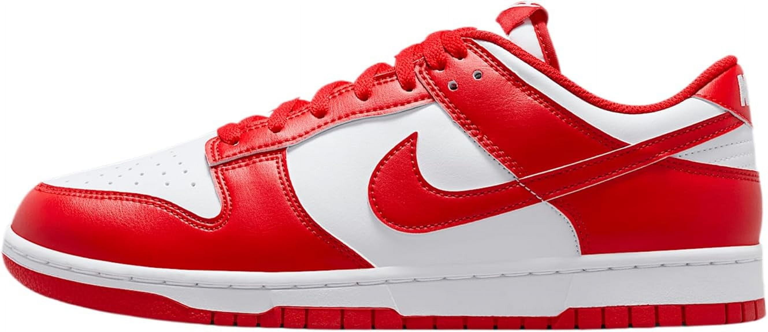 Men's Nike Dunk Low Retro White/University Red-White (HF5441 104) - 10. ...