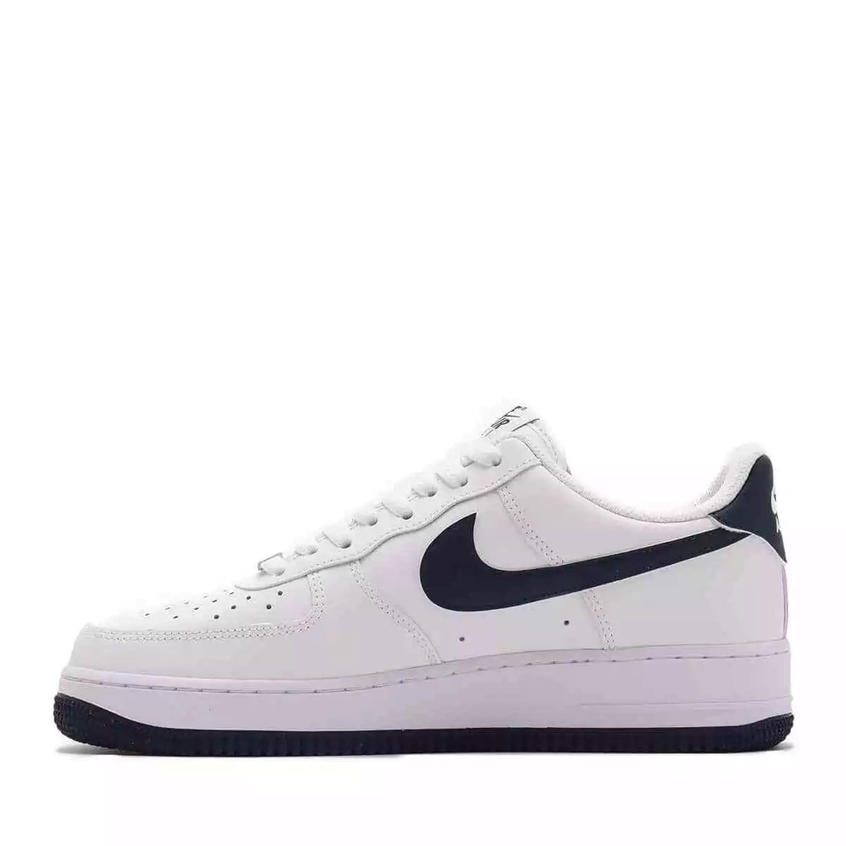 Men's Nike Force 1 '07 White/Midnight Navy-White (FJ4146 104) - 11 ...