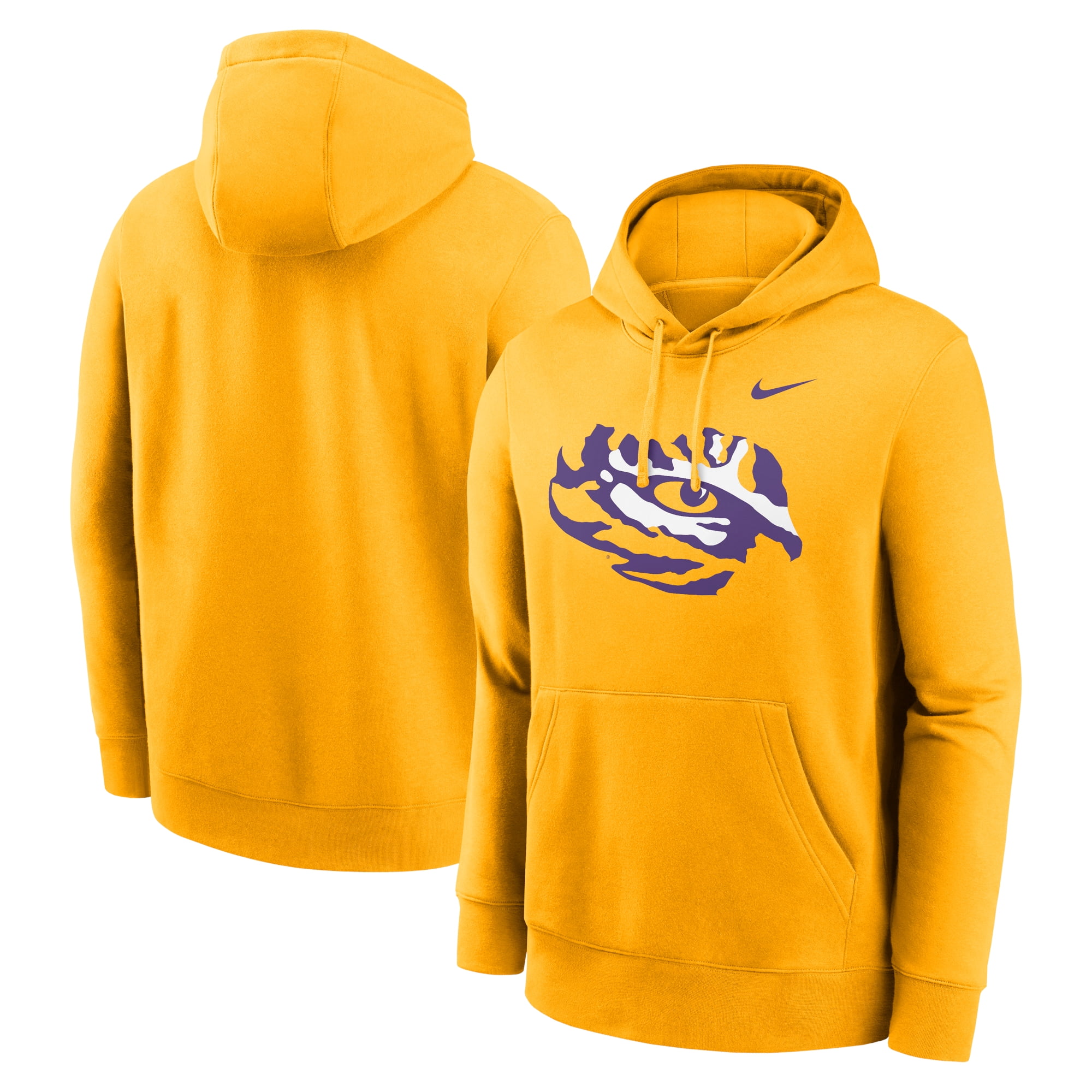 Men's Nike Gold LSU Tigers Primetime Alternate Logo Club Fleece ...