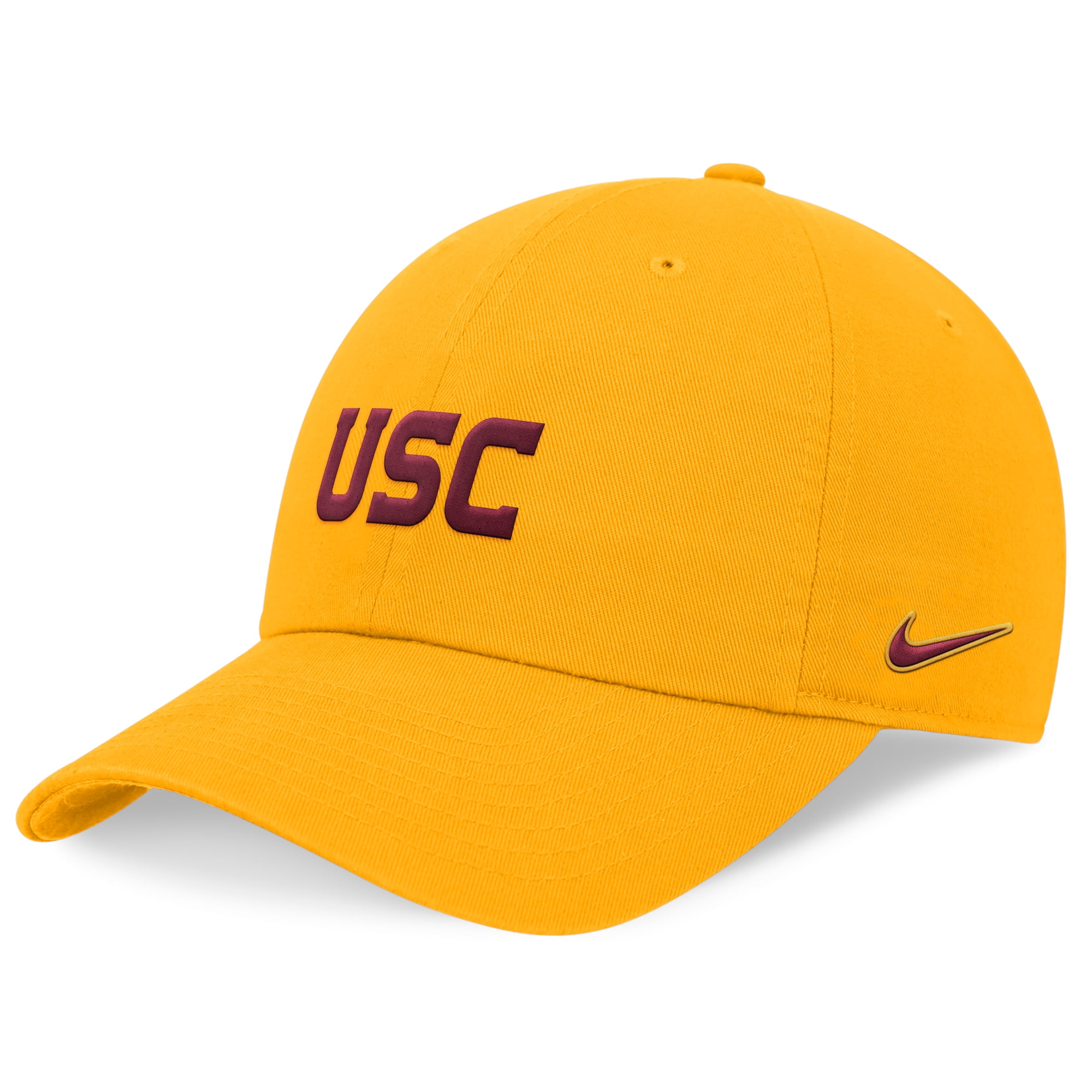 Men's Nike Gold USC Trojans 2024 On-Field Club Adjustable Hat - Walmart.com