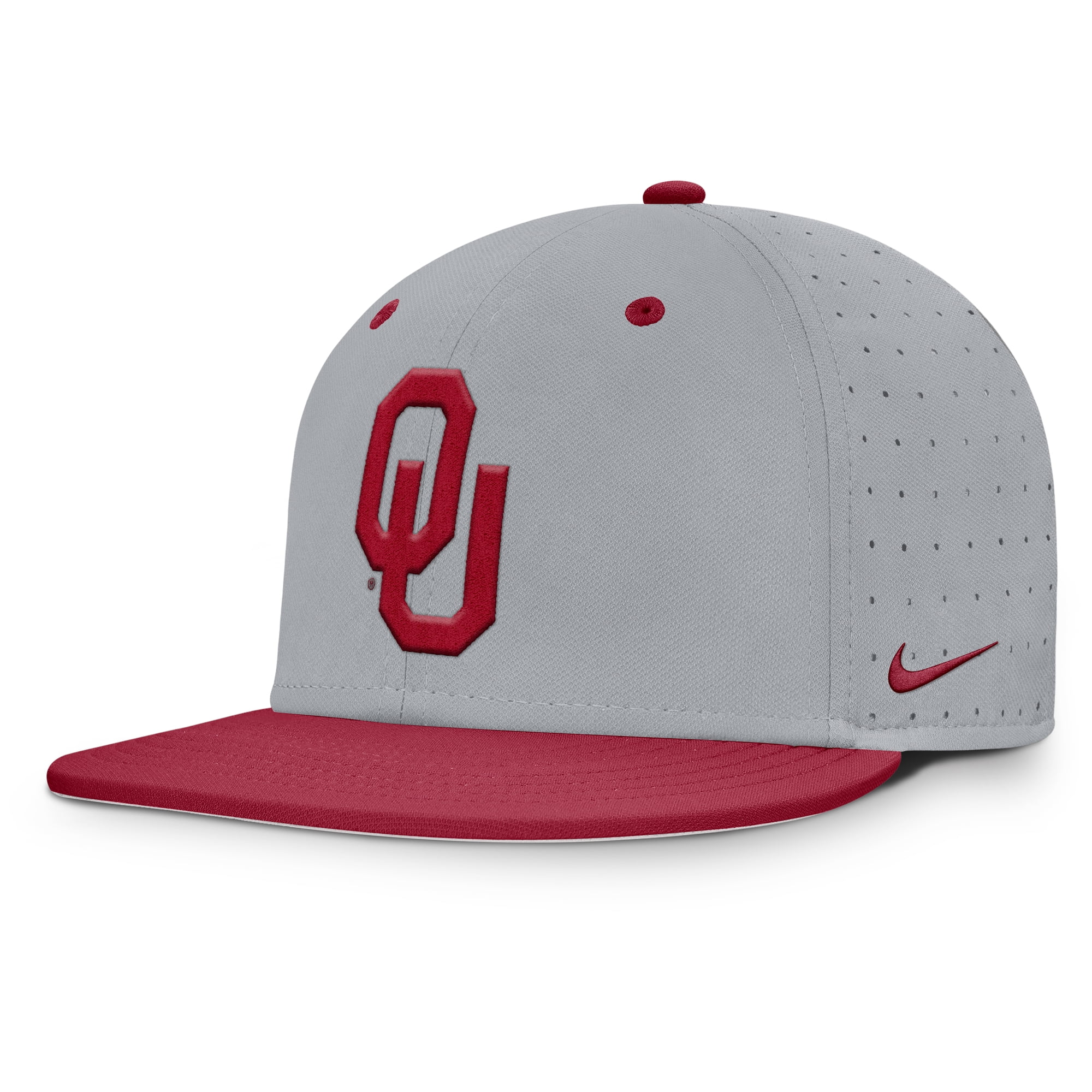 Men's Nike Gray Oklahoma Sooners On-Field Dugout True Performance Fitted Hat - Walmart.com