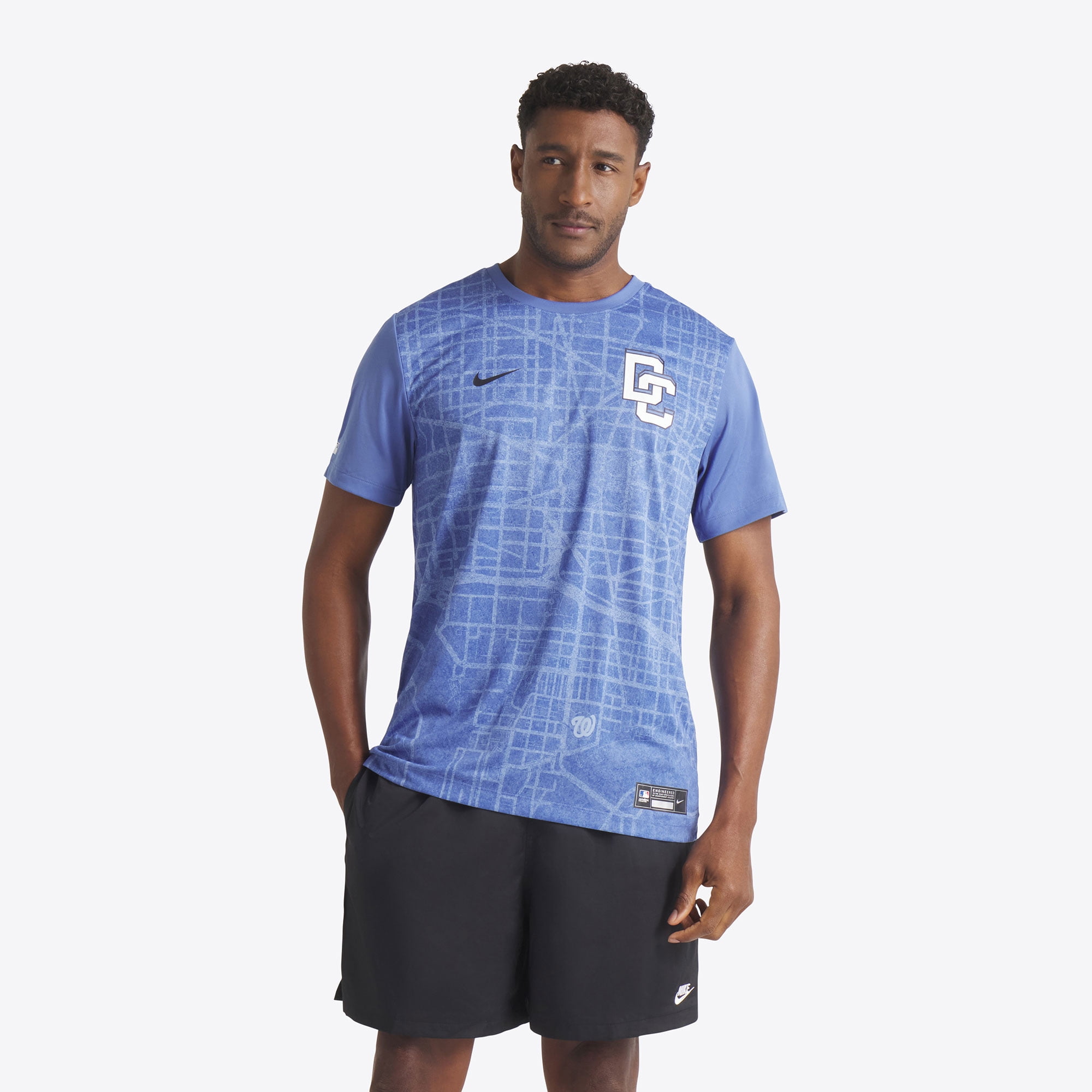 Men's Nike Blue Washington Nationals 2025 City Connect Authentic ...
