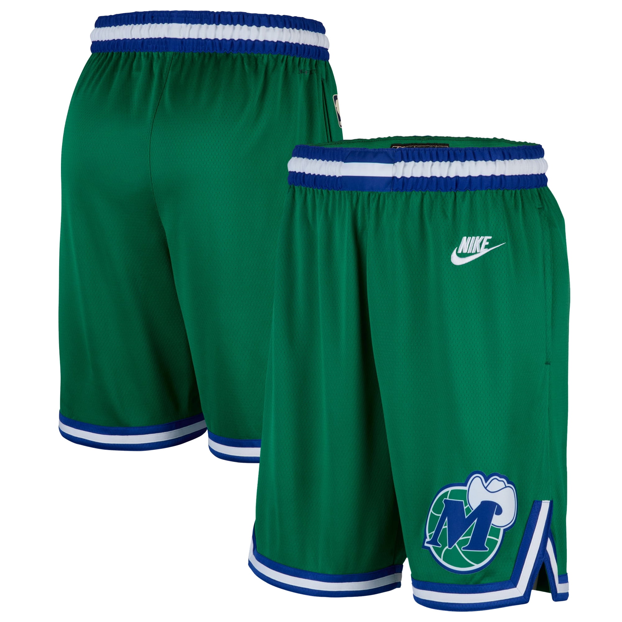 Men's Nike Green Dallas Mavericks Classic Edition Hardwood Classics ...
