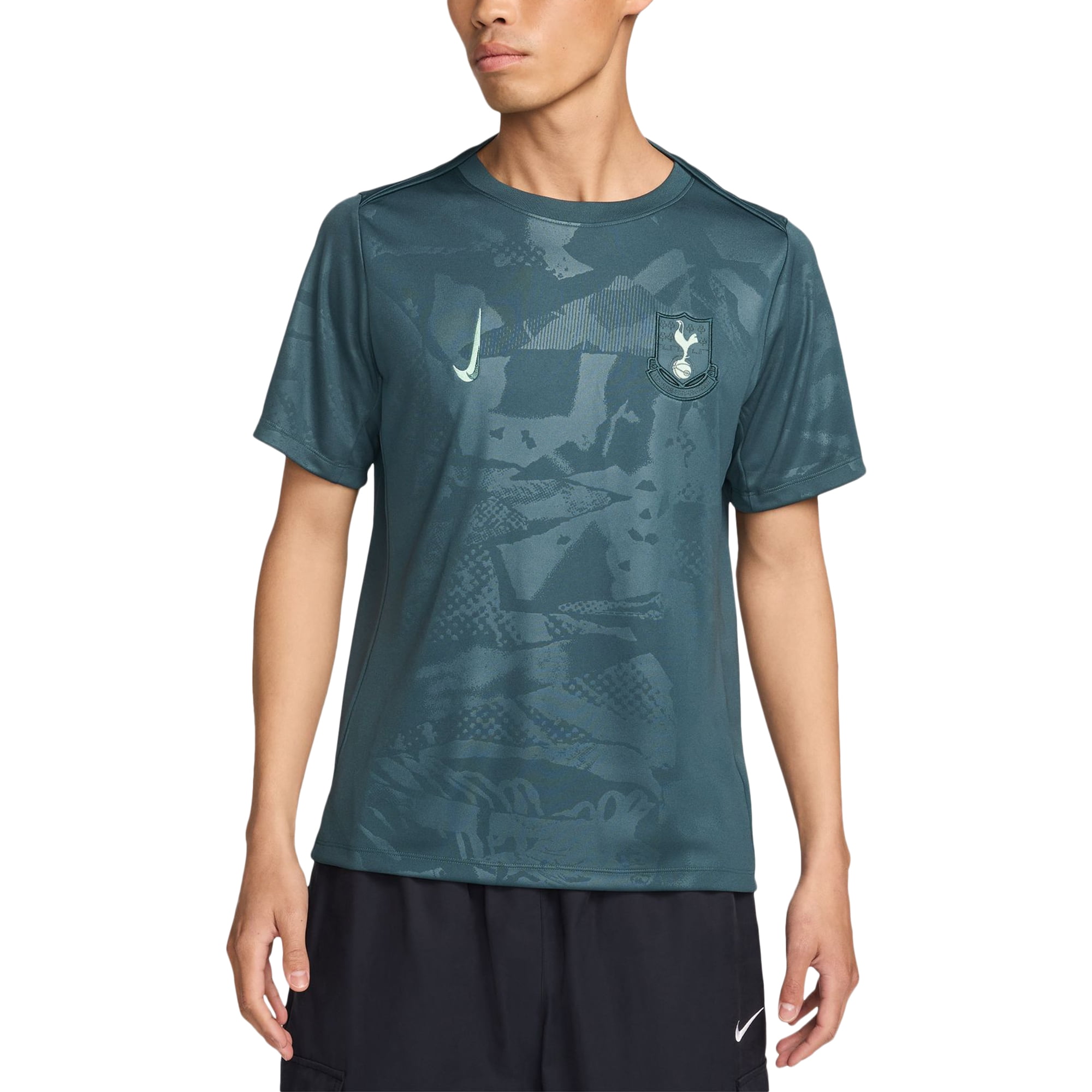 Men's Nike Green Tottenham Hotspur 2024/25 Third Academy Pro Pre-Match ...