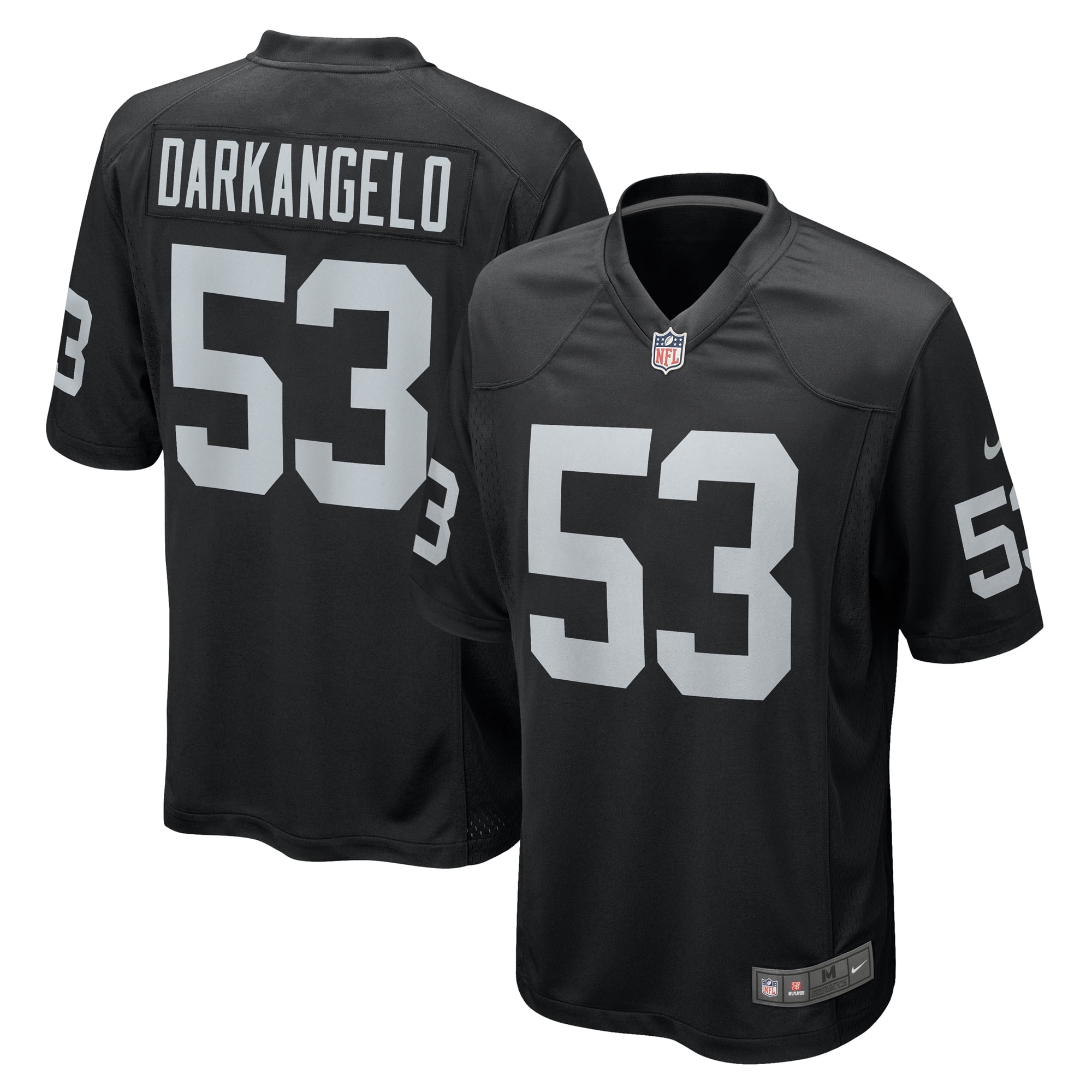 Men's Nike Isaac Darkangelo Black Las Vegas Raiders Team Game Jersey ...