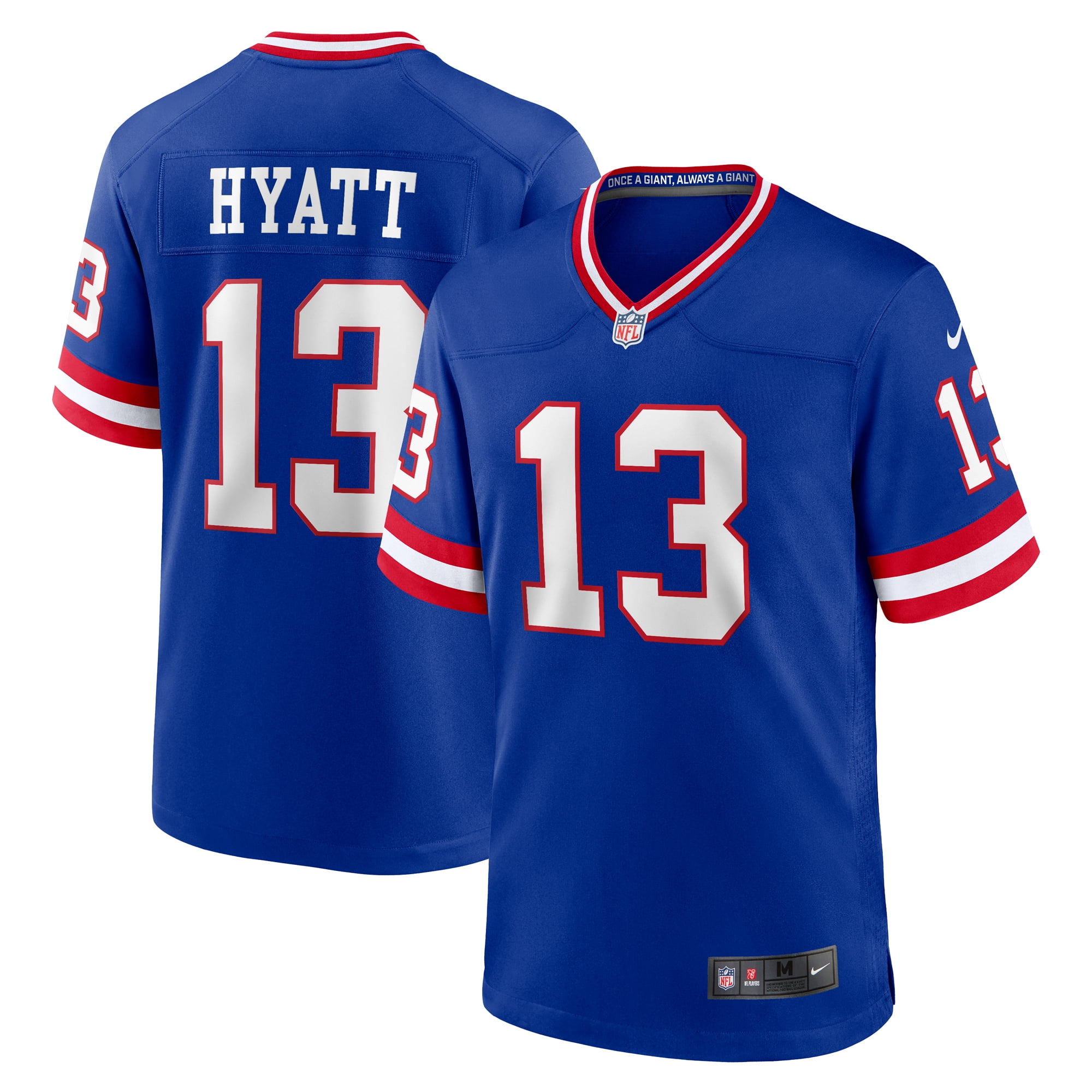 Men's Nike Jalin Hyatt Royal New York Giants Team Game Jersey - Walmart.com