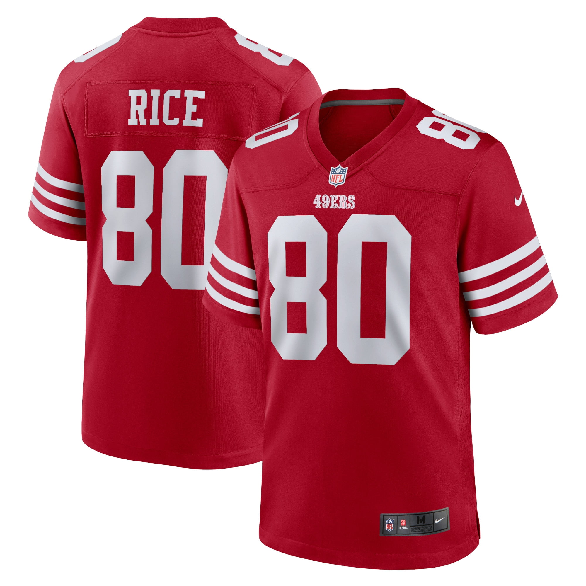 Men's Nike Jerry Rice Scarlet San Francisco 49ers Retired Team Player ...