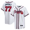 Men's Nike Ozzie Albies White Atlanta Braves Home Replica Player Name ...