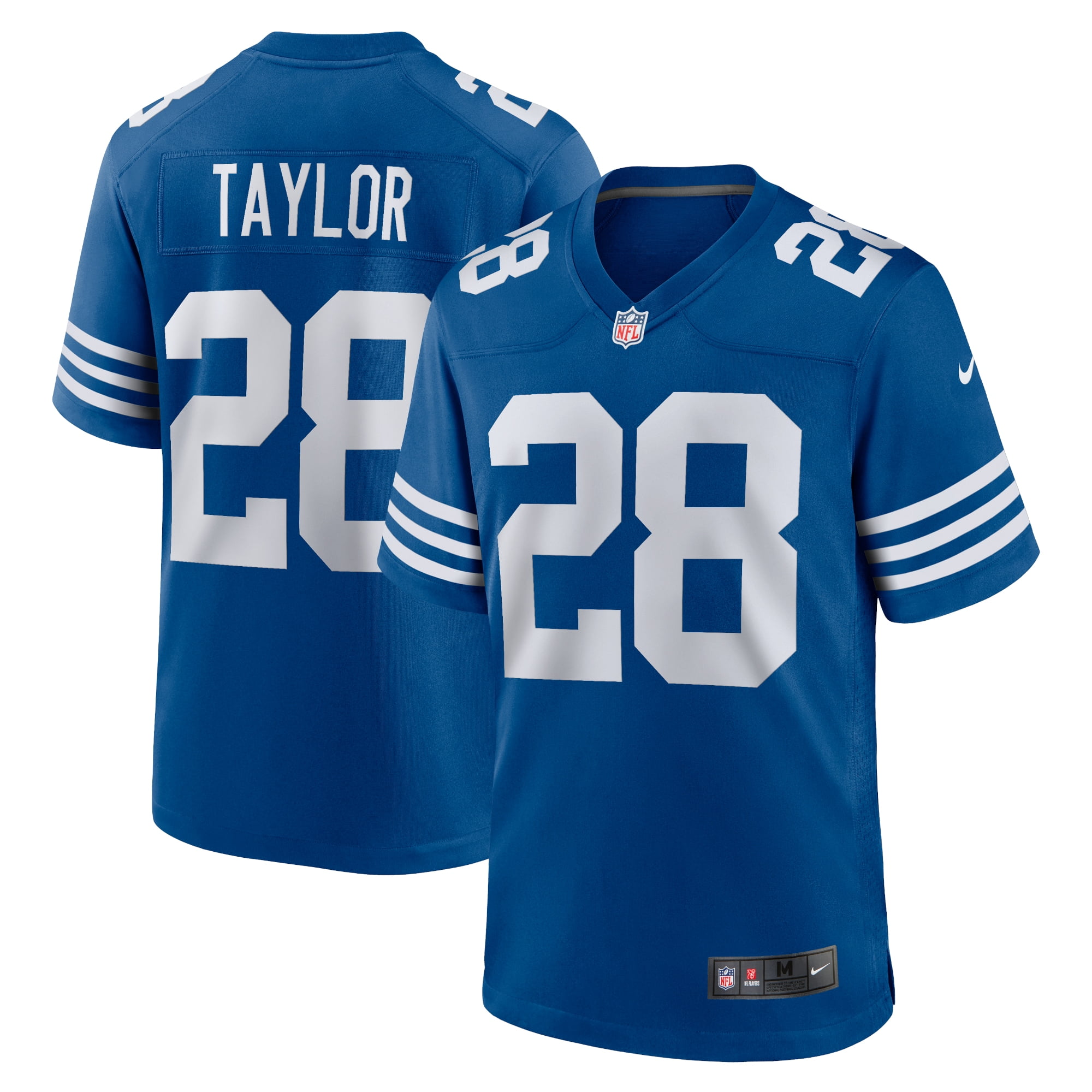 Men's Nike Jonathan Taylor Royal Indianapolis Colts Alternate Game ...